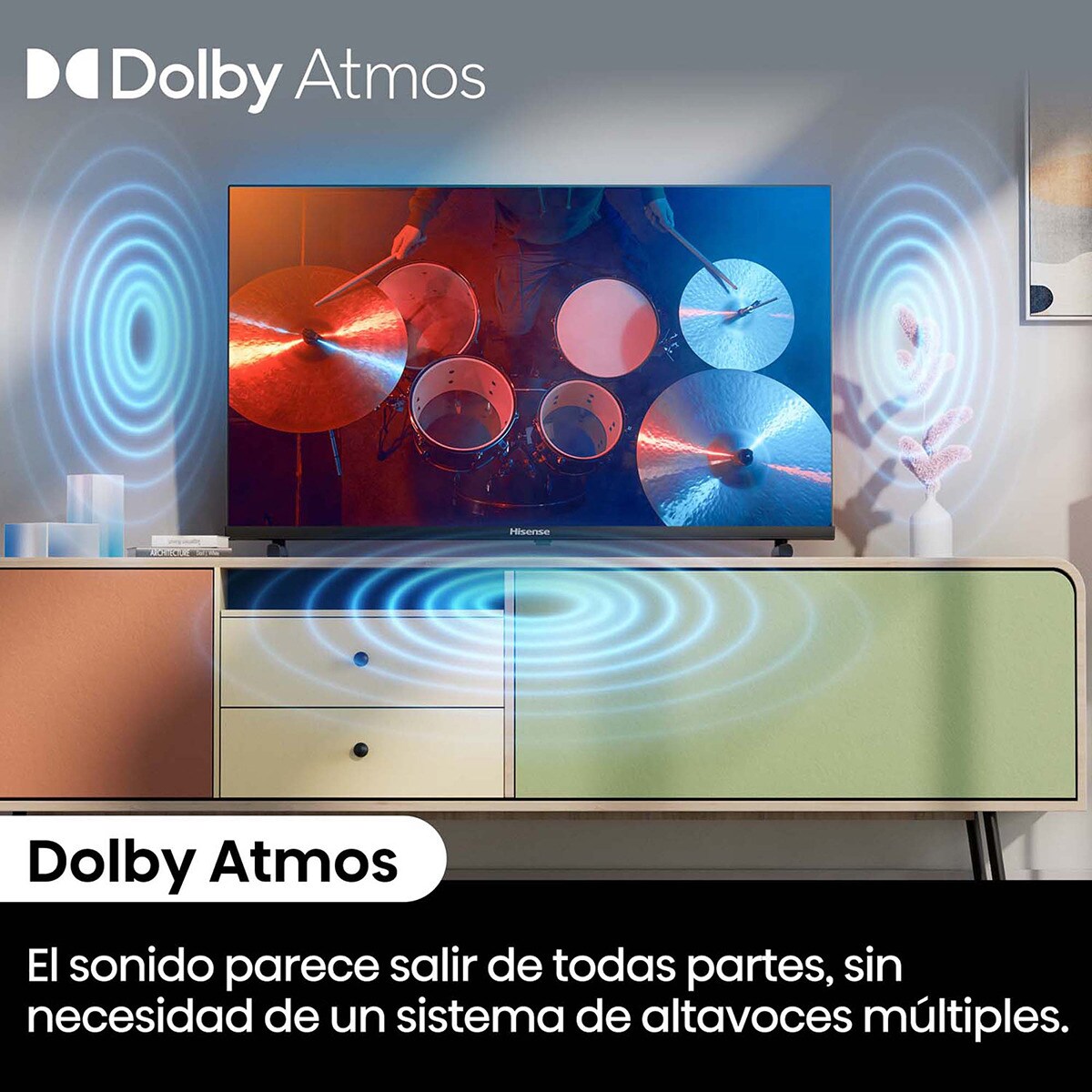 TV QLED 100cm (40") Hisense 40A5NQ Full HD Smart TV · Hisense · El Corte Inglés