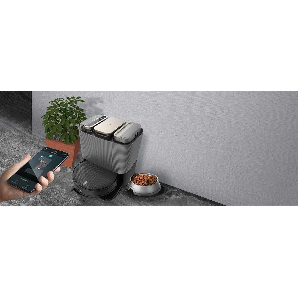 Robot aspirador y friegasuelos Cecotec Conga 13090 Spin Revolution Home ...