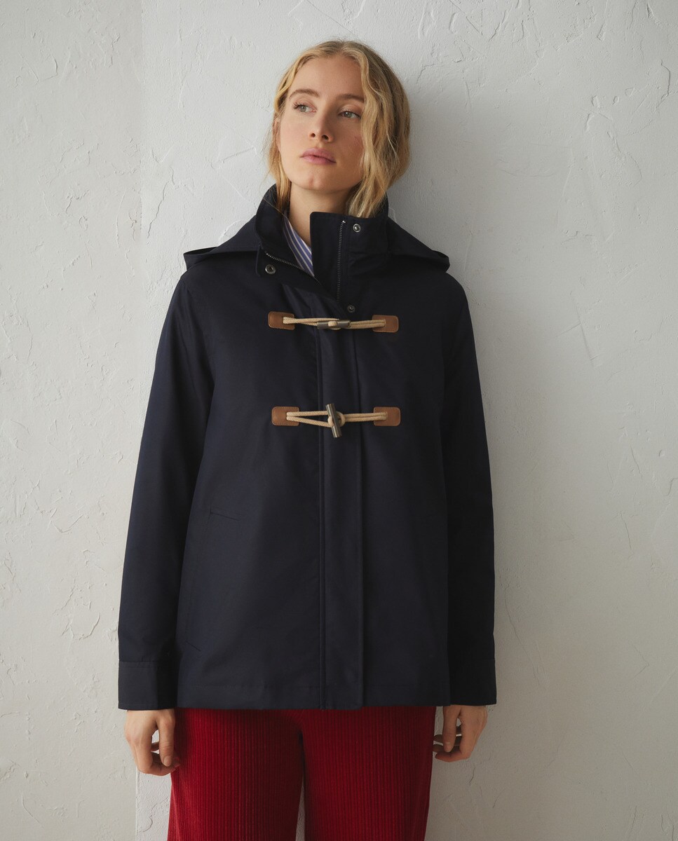 Gabardina corta con alamares de mujer · Lloyd's · El Corte Inglés