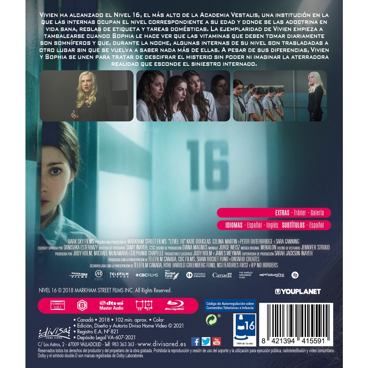 Nivel 16 (Blu-Ray) · DIVISA RED S. A. · El Corte Inglés