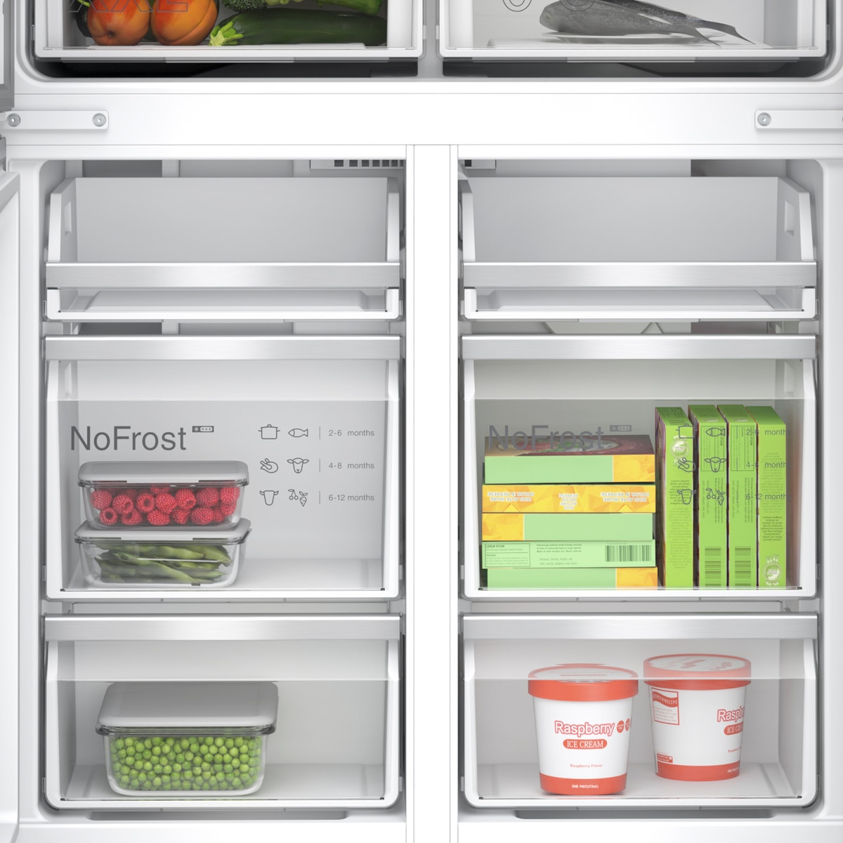Frigorífico americano Bosch No Frost, VitaFresh XXL - KFI96AXEA · Bosch ...