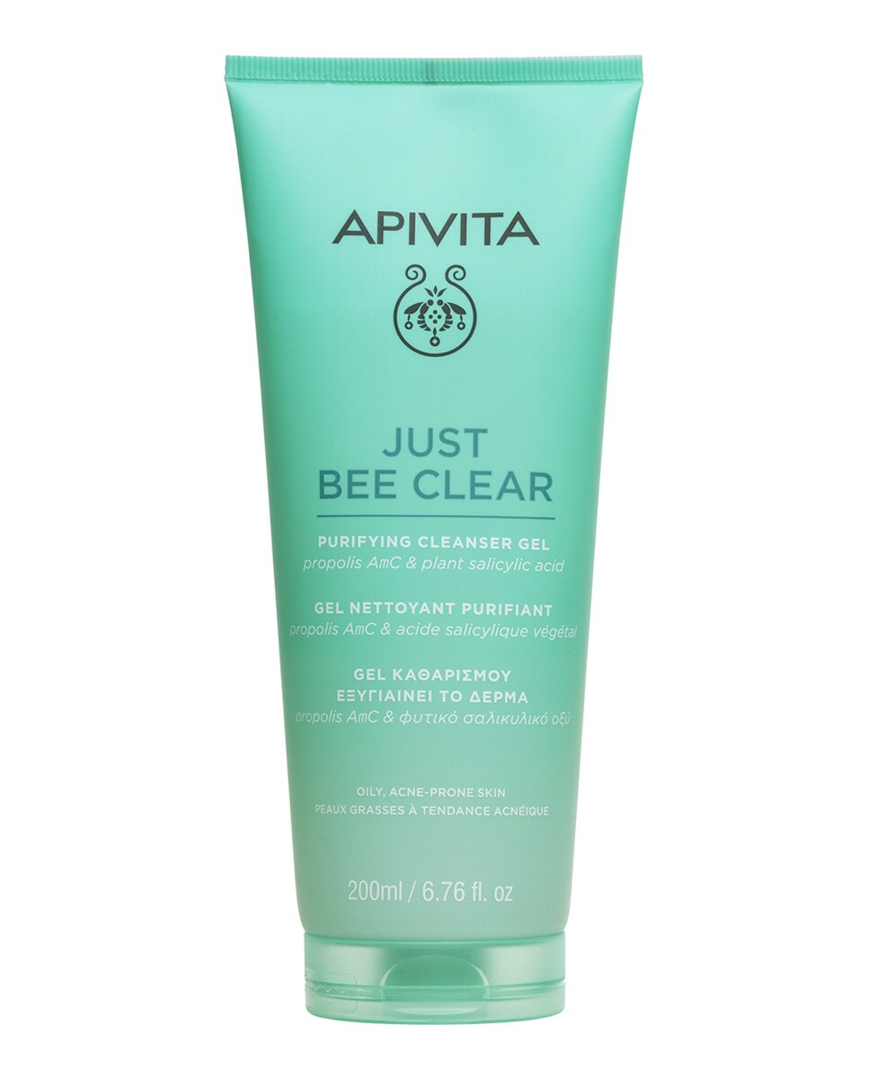 Gel limpiador purificante Just Bee Clear 200 ml Apivita · Apivita · El Corte Inglés