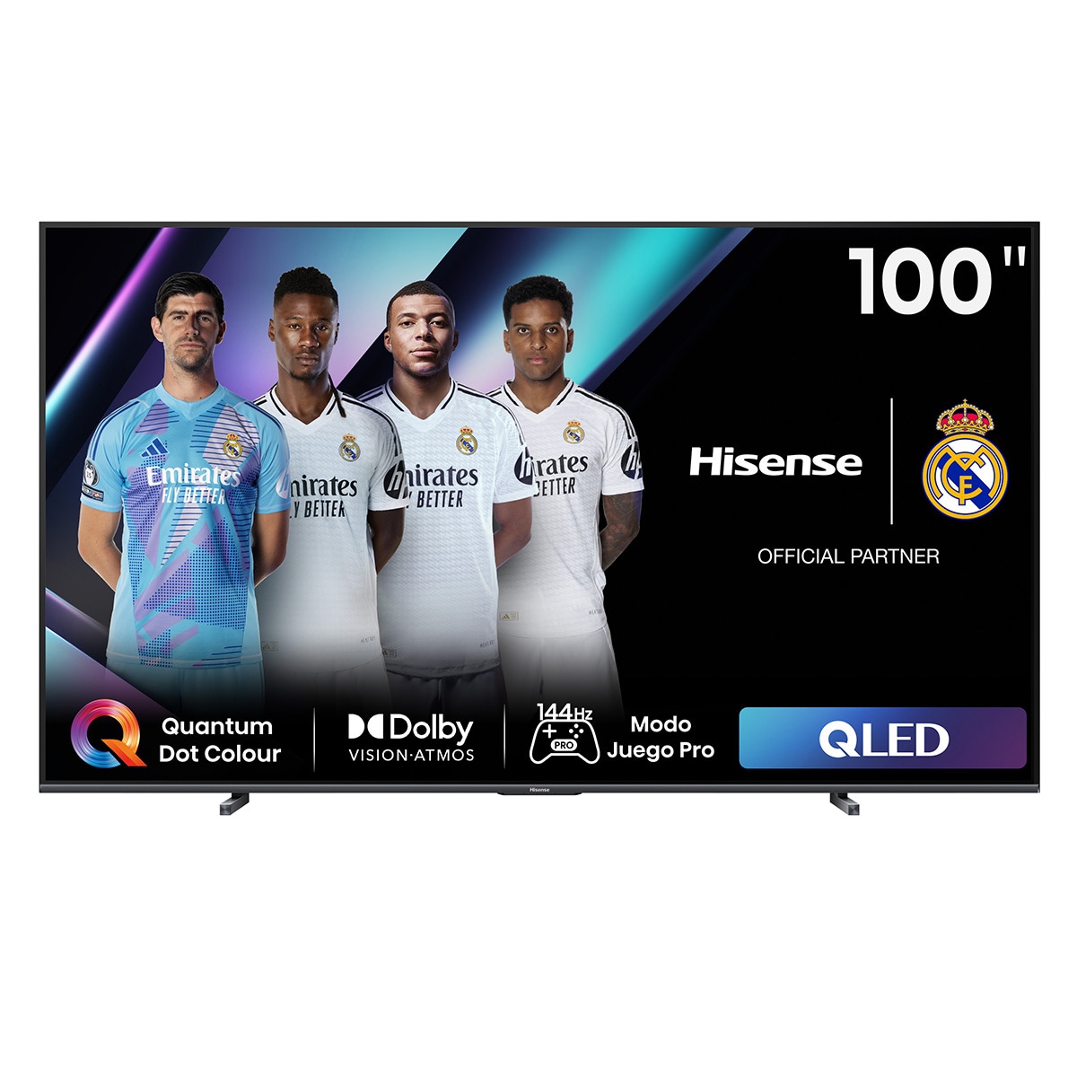 TV QLED 254cm (100") Hisense 100E7NQ PRO UHD 4K Smart TV · Hisense · El Corte Inglés