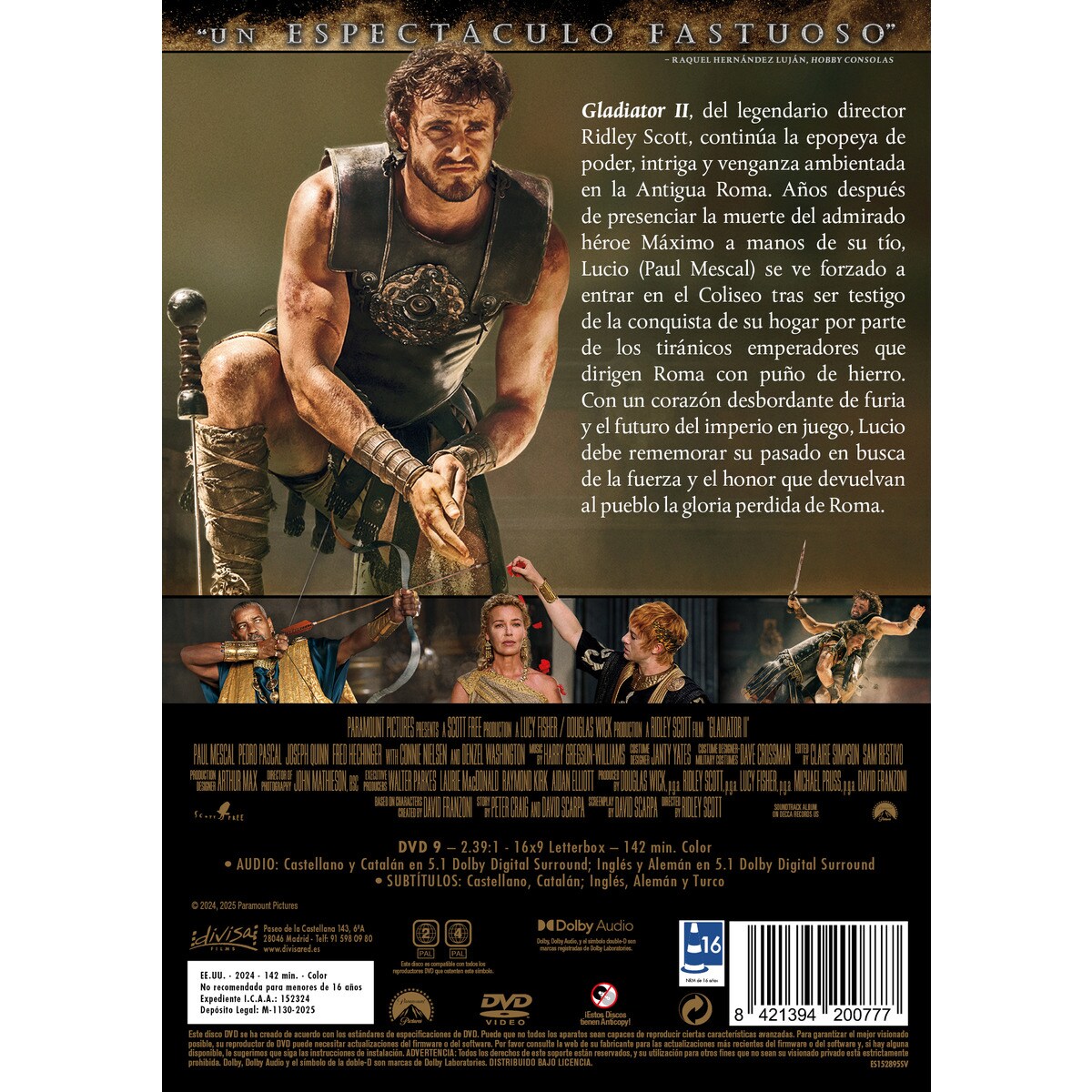 Gladiator II (DVD) · DIVISA RED S.A. · El Corte Inglés