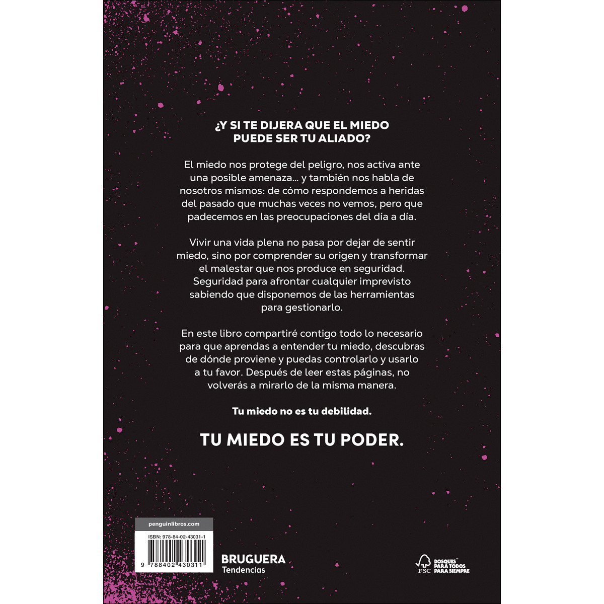 Tu miedo es tu poder: Afronta tus miedos y transforma tu vida (Tapa ...