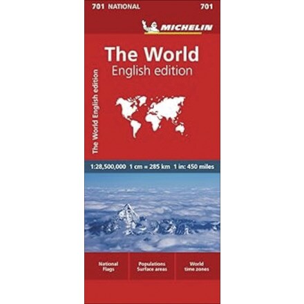 Mapa National The World 11701 (Mapa en hojas) · Michelin · El Corte Inglés