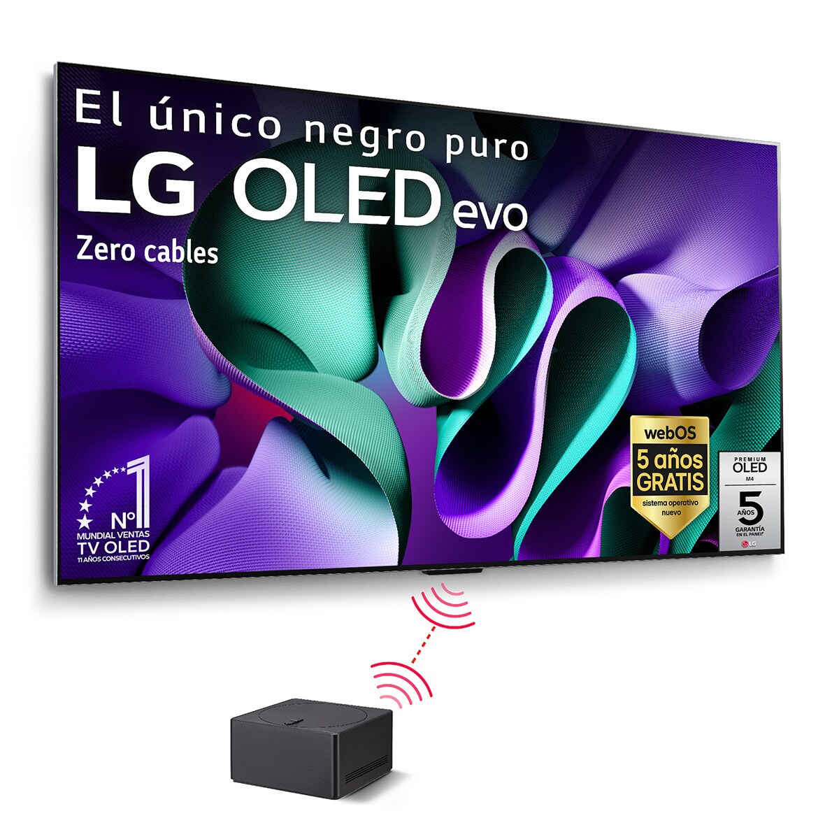 TV OLED evo* 164cm (65") LG OLED65M49LA 4K Inalámbrico con Smart TV WebOS24 para instalar en ...