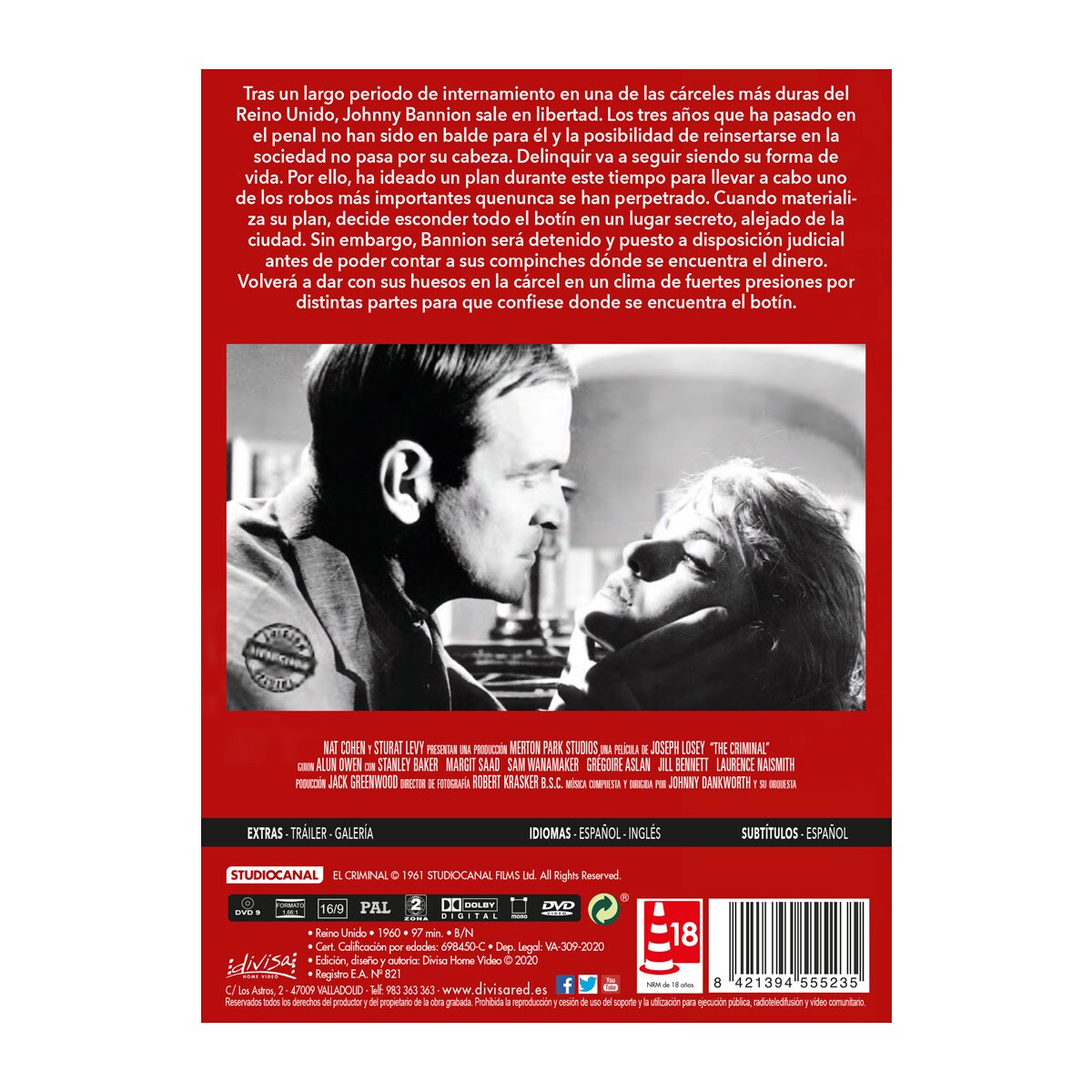 El Criminal (DVD) · DIVISA RED S. A. · El Corte Inglés