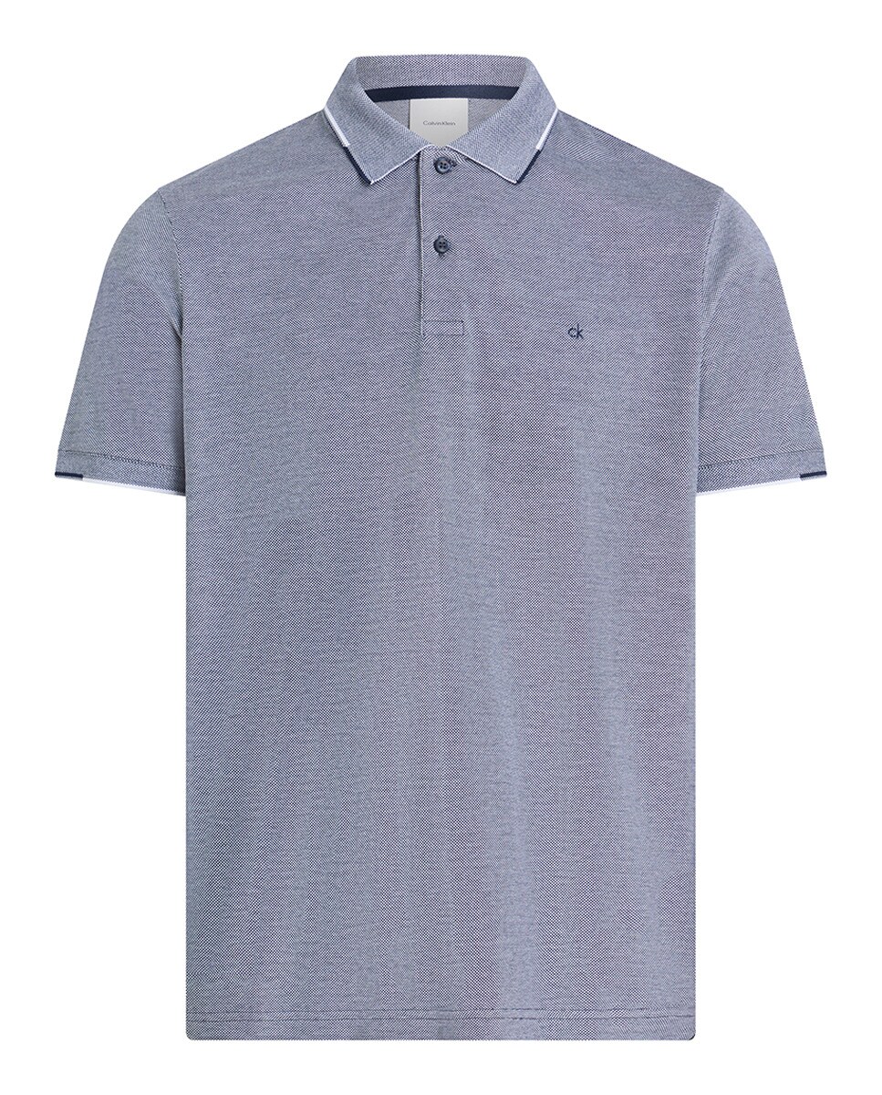 Polo de hombre oxford doble tono · Calvin Klein · El Corte Inglés
