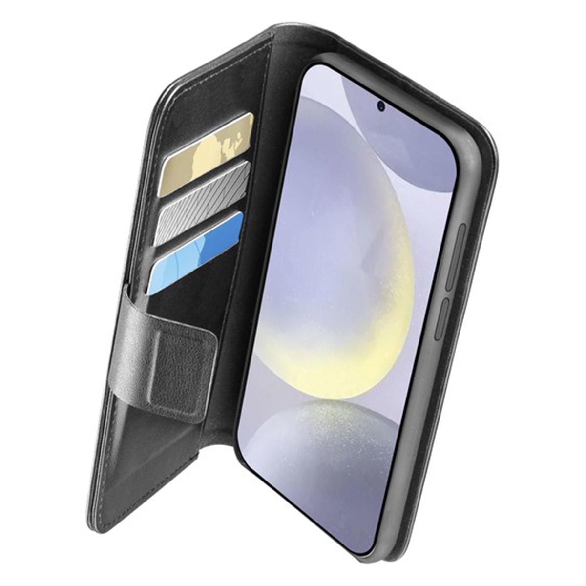 Funda Cellularline Book Agenda 2 Negra para Samsung Galaxy S25 Ultra ...