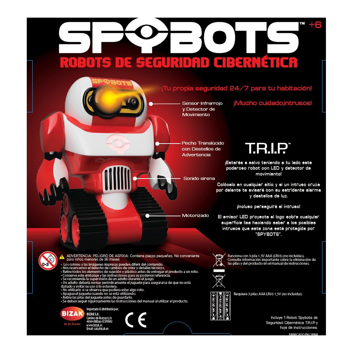 Spybot el robot guardian · Bizak · El Corte Inglés