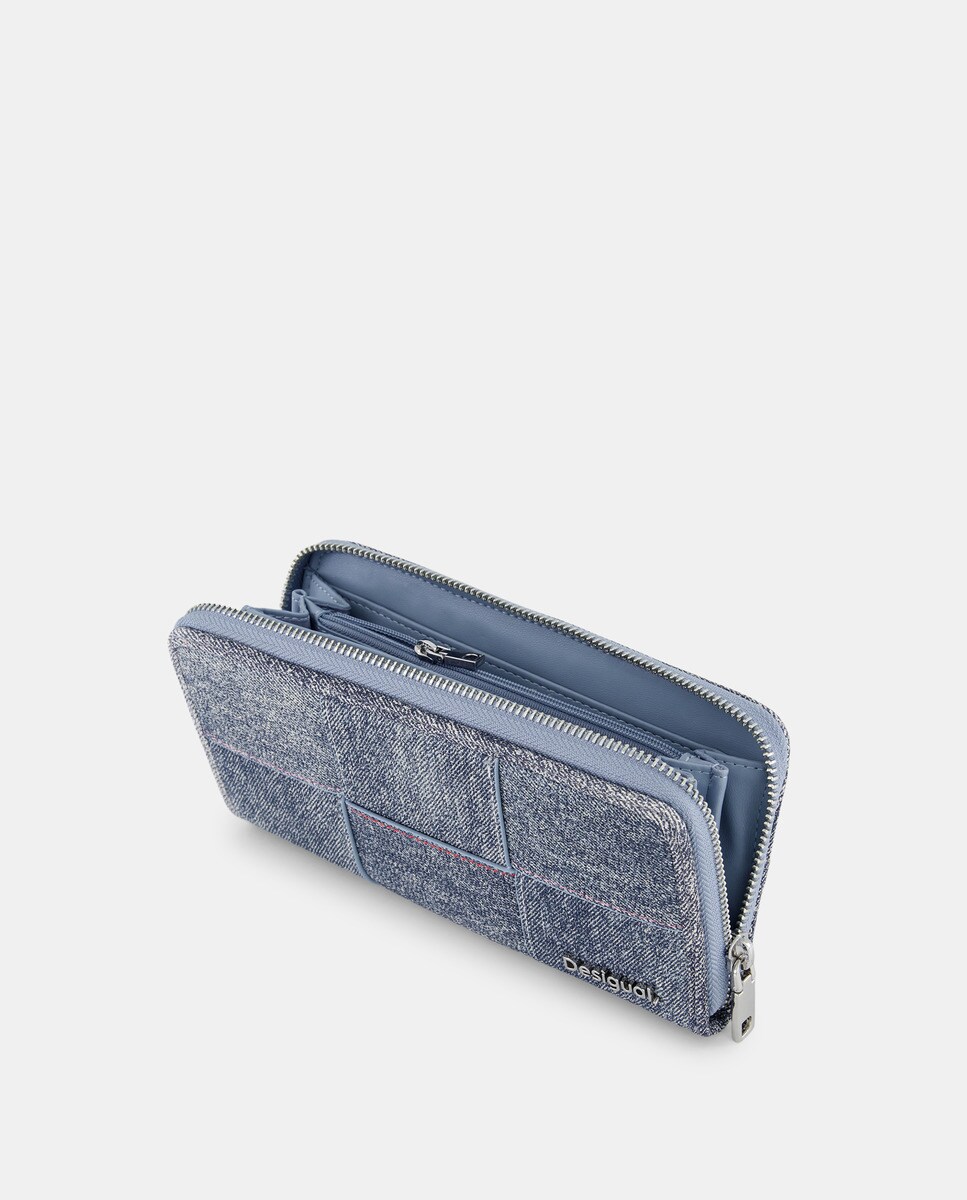 Cartera denim trenzada · Desigual · El Corte Inglés