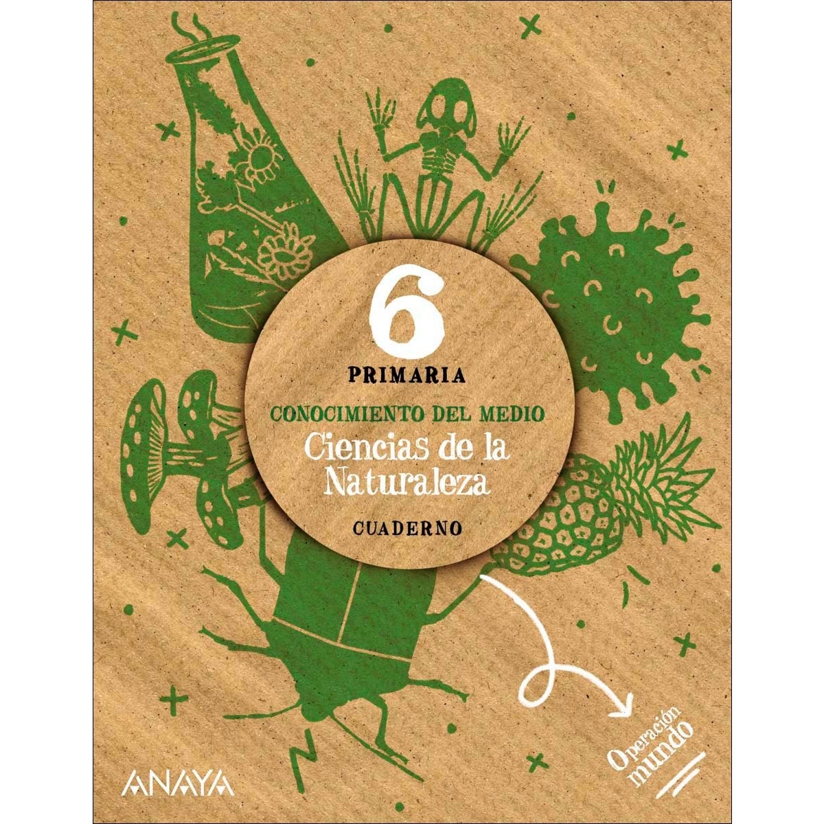 Ciencias de la Naturaleza 6. Cuaderno (Tapa blanda) · ANAYA · El Corte ...