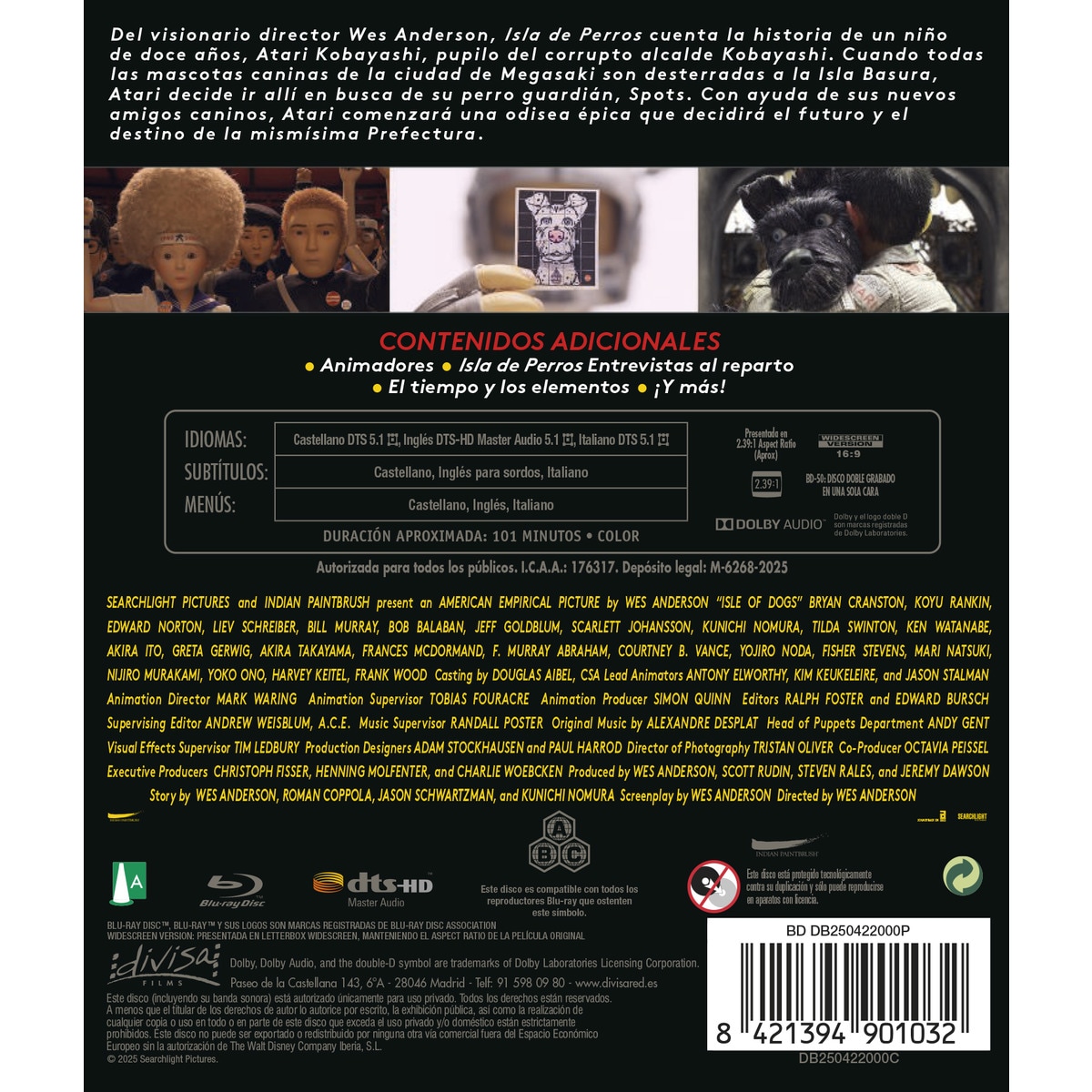 Isla de perros (Blu-Ray) · DIVISA RED S.A. · El Corte Inglés
