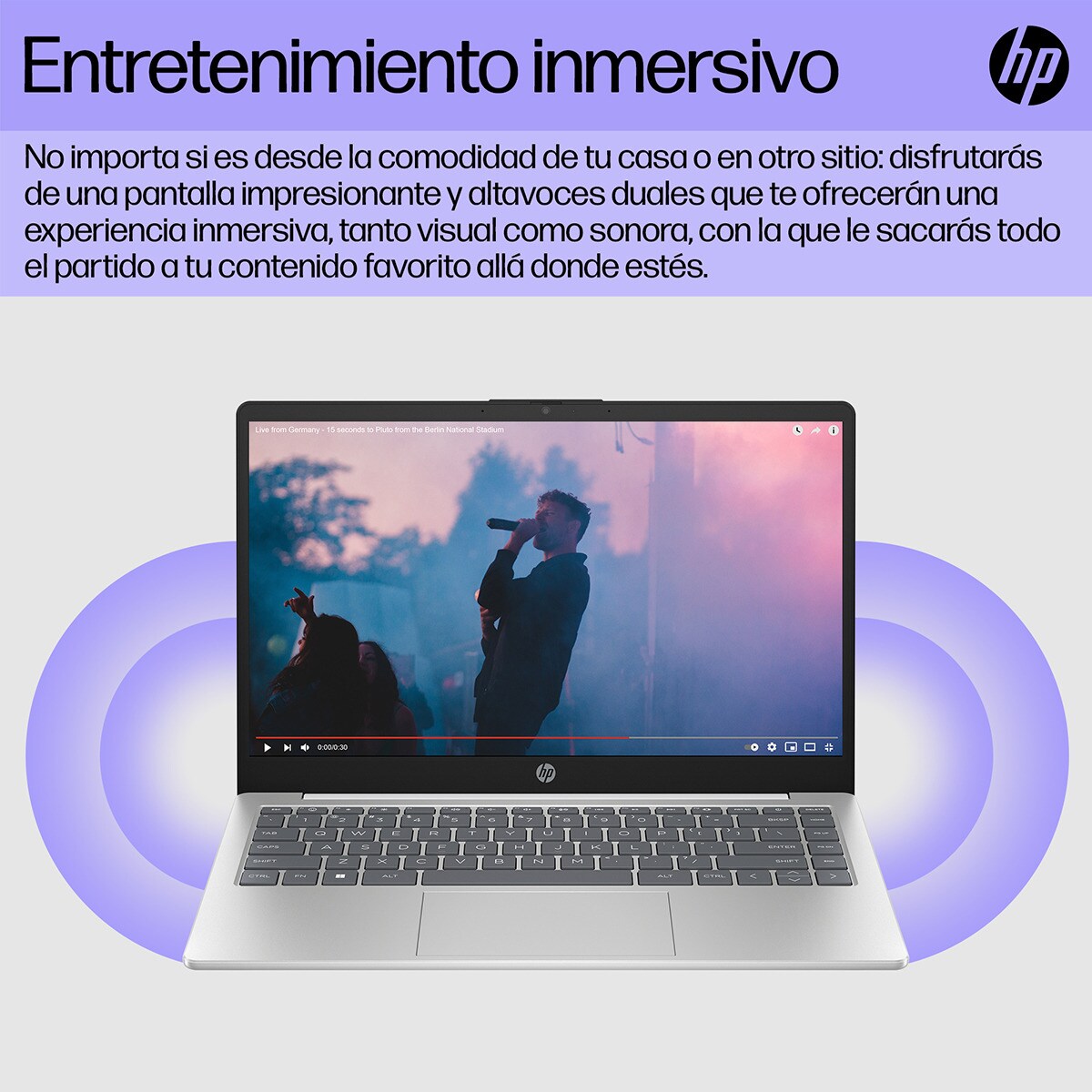 Portátil HP 14-ep0005ns, Intel Core i7-1355U, 16GB, 512GB SSD, 14", W11 ...