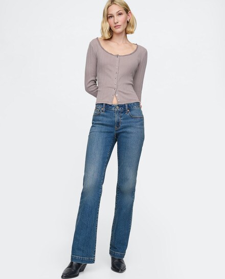 Vaqueros rectos de mujer · Gap · El Corte Inglés