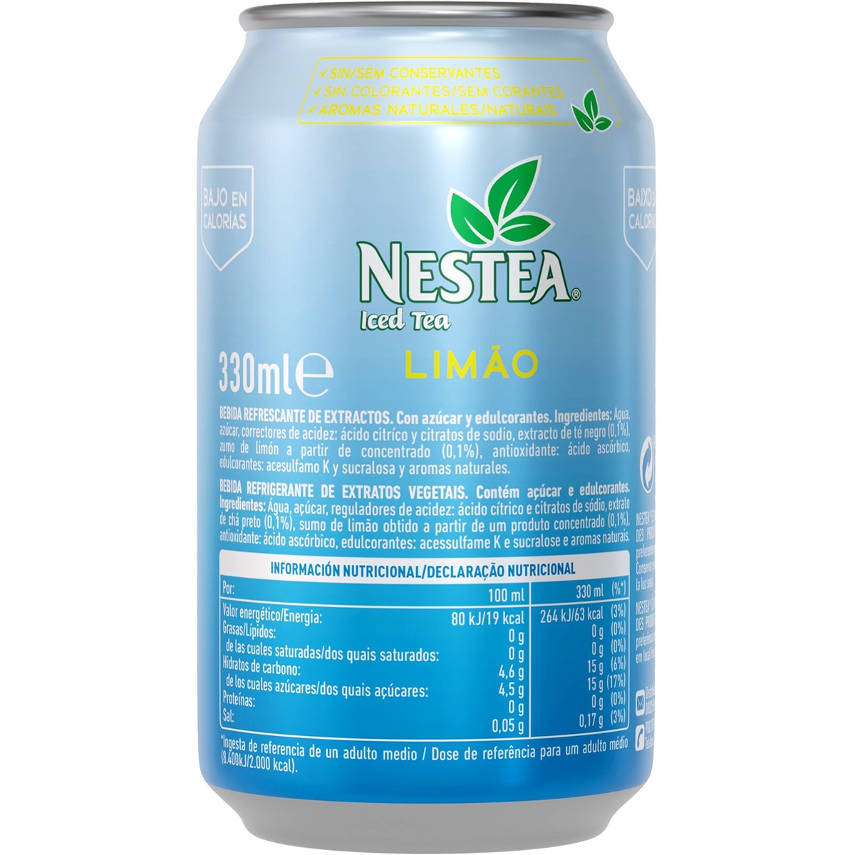 Refresco de té al limón lata 33 cl · NESTEA · Supermercado El Corte ...