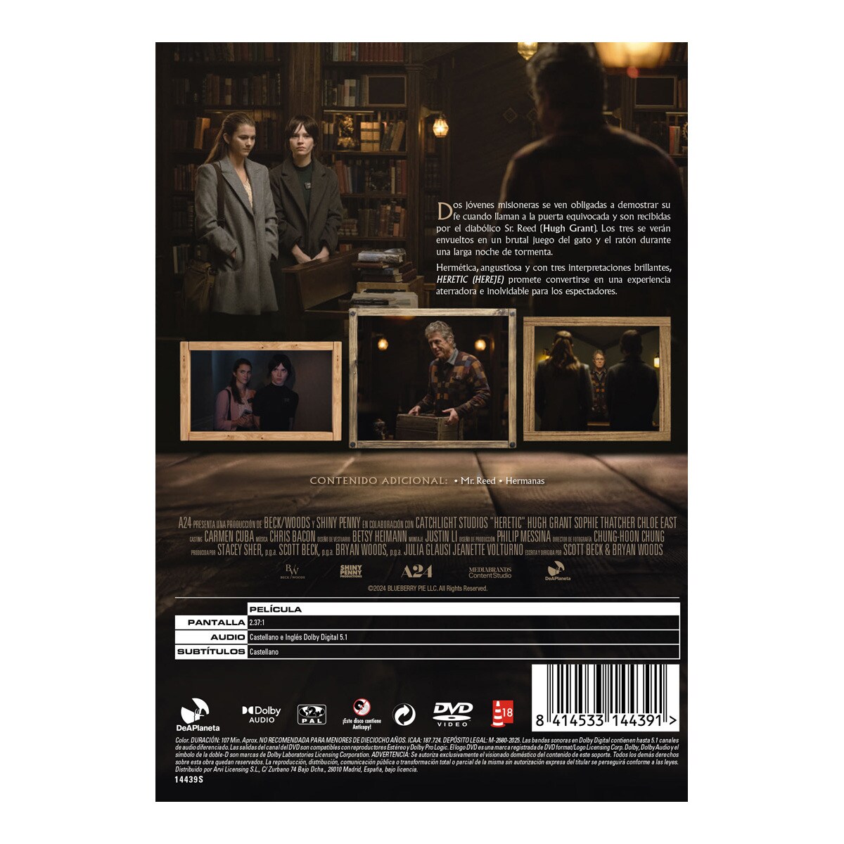 Heretic (DVD) · DEAPLANETA · El Corte Inglés