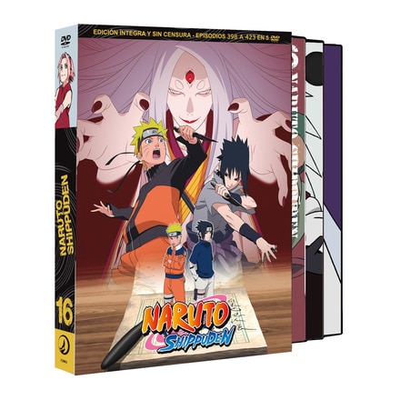 Naruto Shippuden box16 ep 398 a 423 (26 episodios) (DVD) · SELECTA ...
