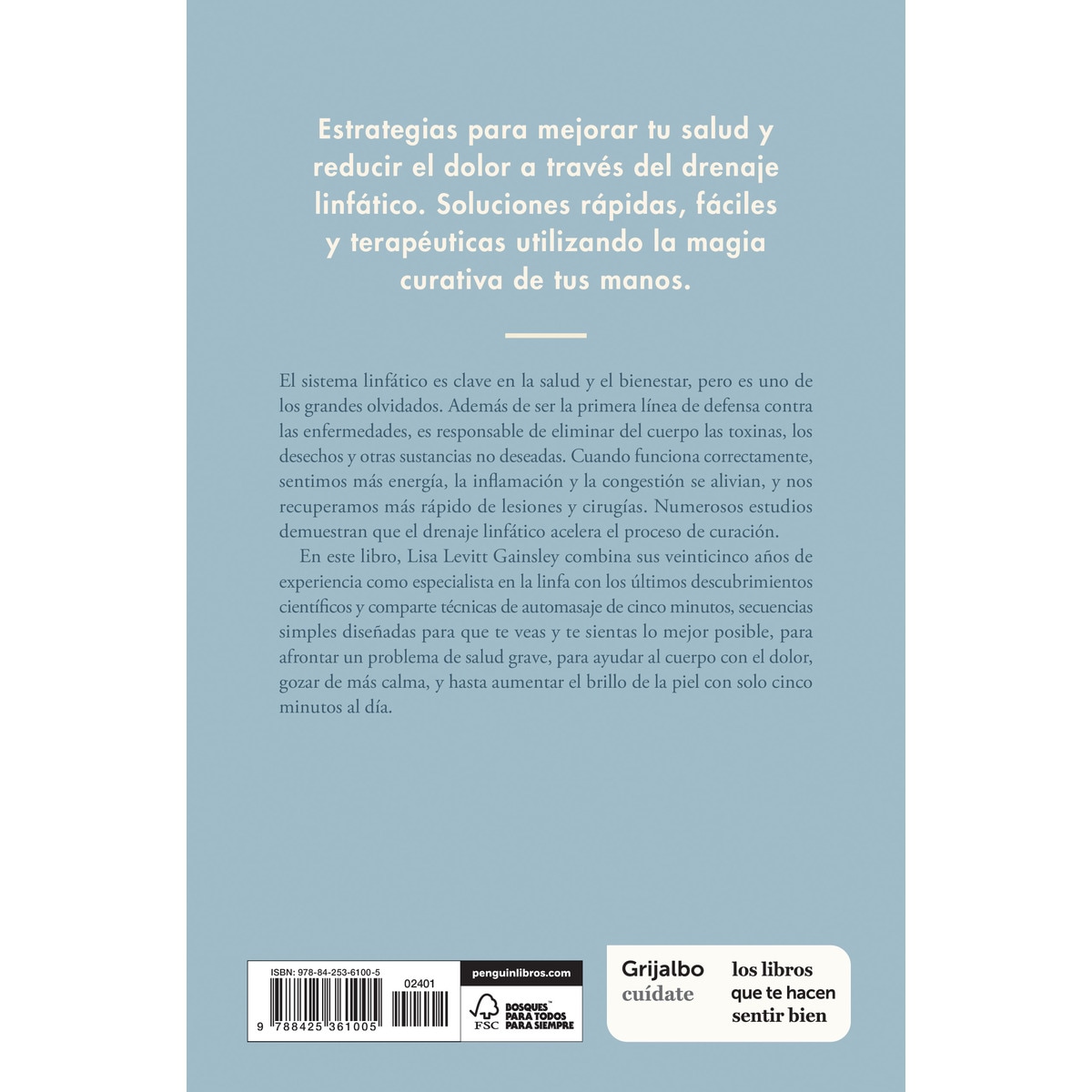 El libro del sistema linfático: Optimiza tu salud con el poder del drenaje (Tapa blanda ...
