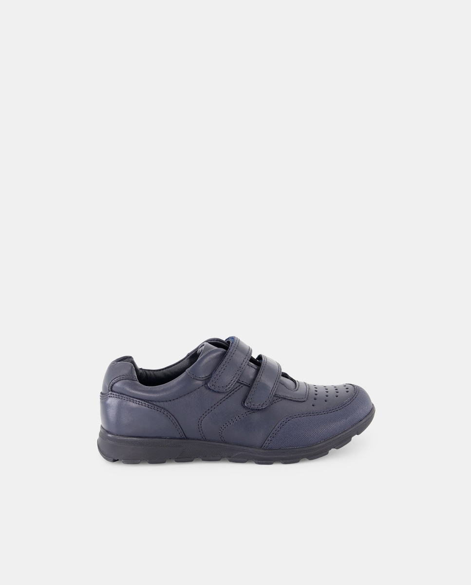 Zapato deportivo velcros piel de niño · Kids El Corte Inglés · El Corte ...