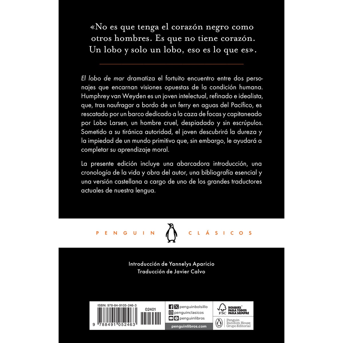 El lobo de mar · PENGUIN CLASICOS · El Corte Inglés