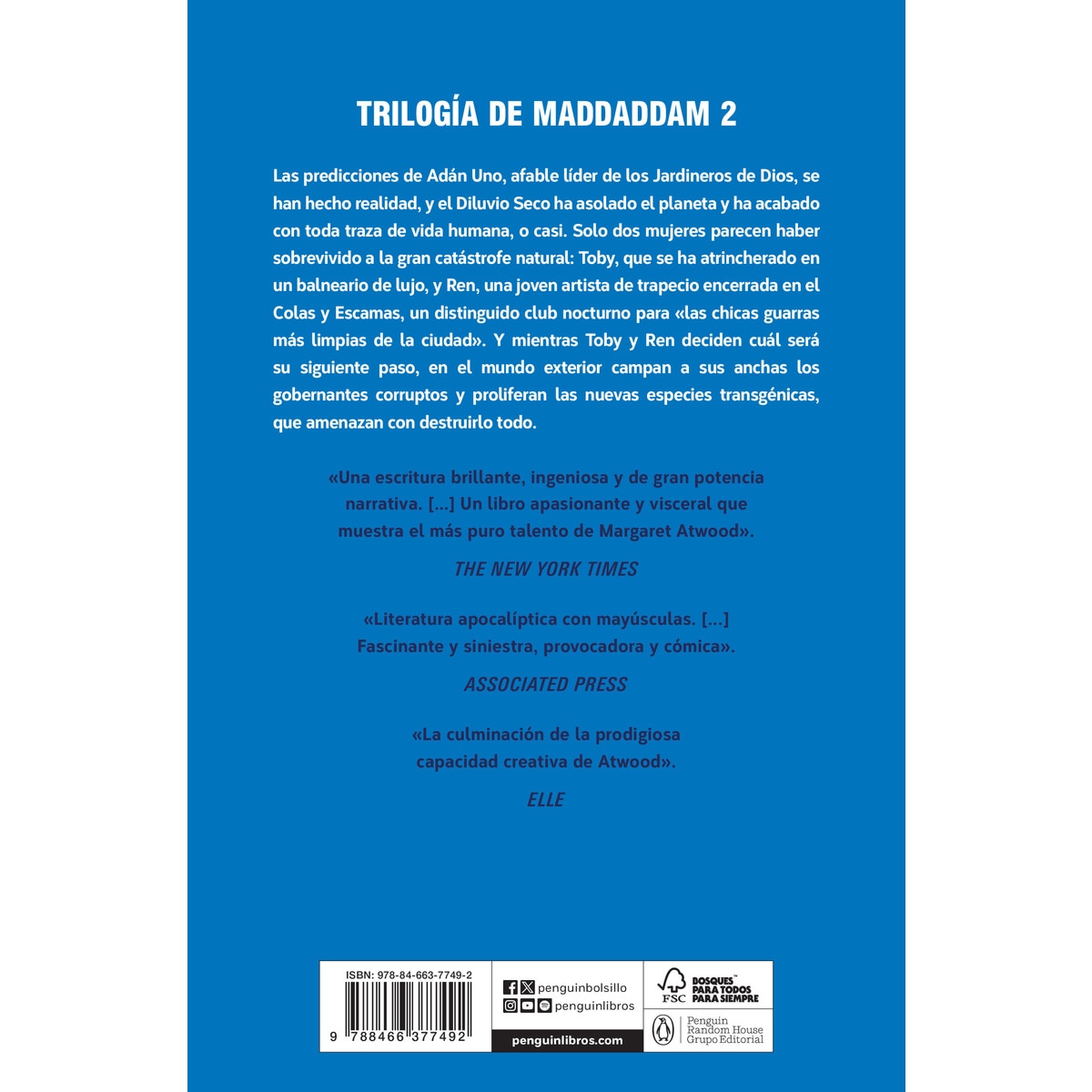 El año del diluvio (Trilogía de MaddAddam 2) (Bolsillo) · DEBOLSILLO ...