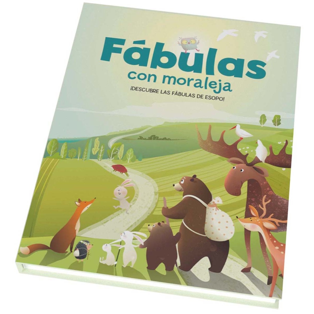 Fábulas con moraleja ¡Descubre las fábulas de esopo! (Tapa dura ...