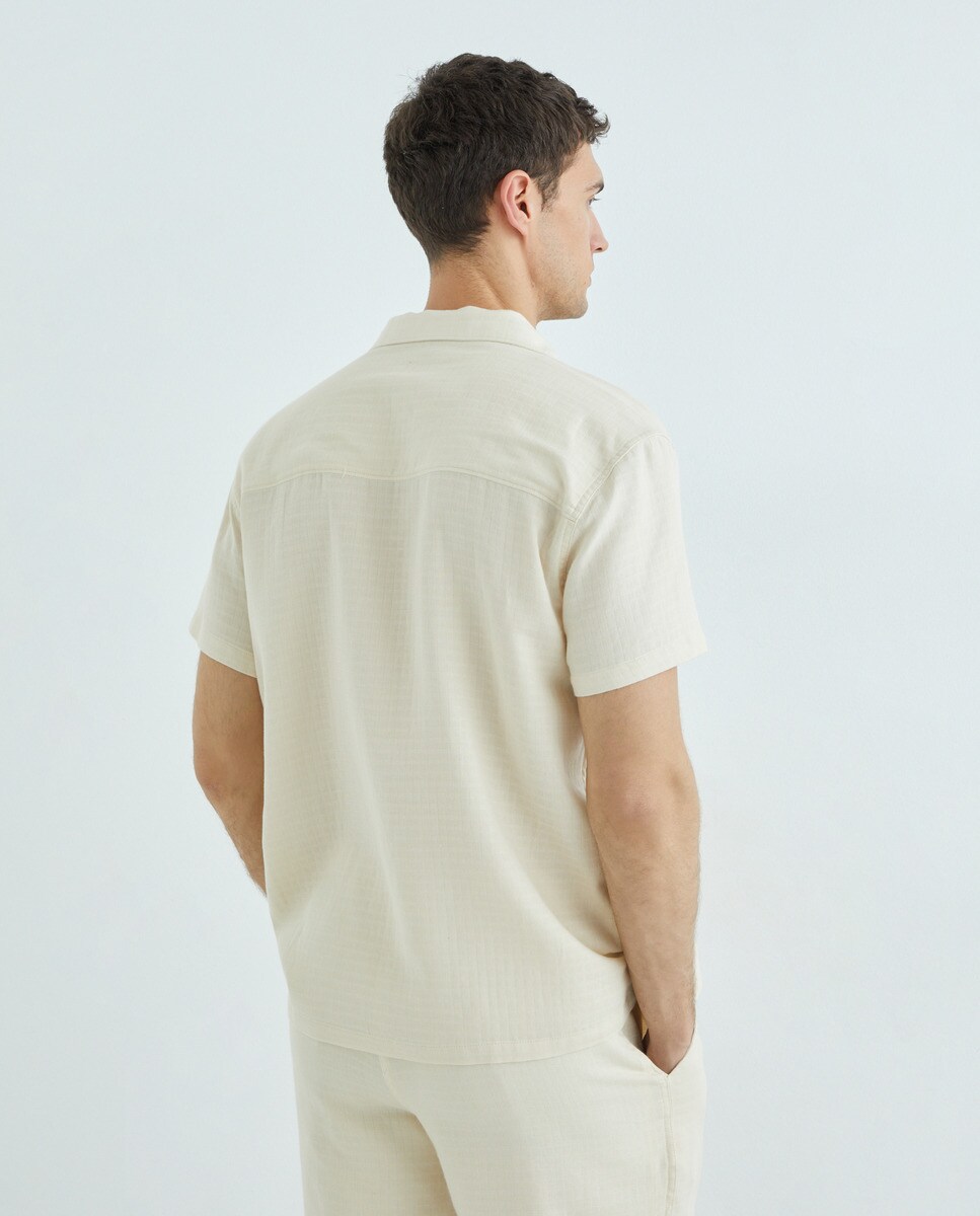 Camisa de playa de hombre manga corta · Hugo · El Corte Inglés