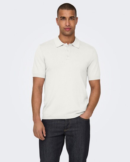Polo de punto de hombre regular fit · Only & Sons · El Corte Inglés