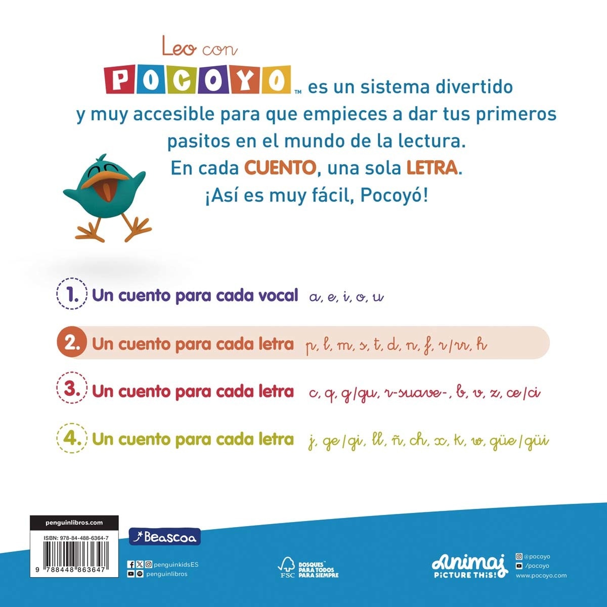 Pocoyó. Lectoescritura - Leo con Pocoyó. Un cuento para cada letra: p ...