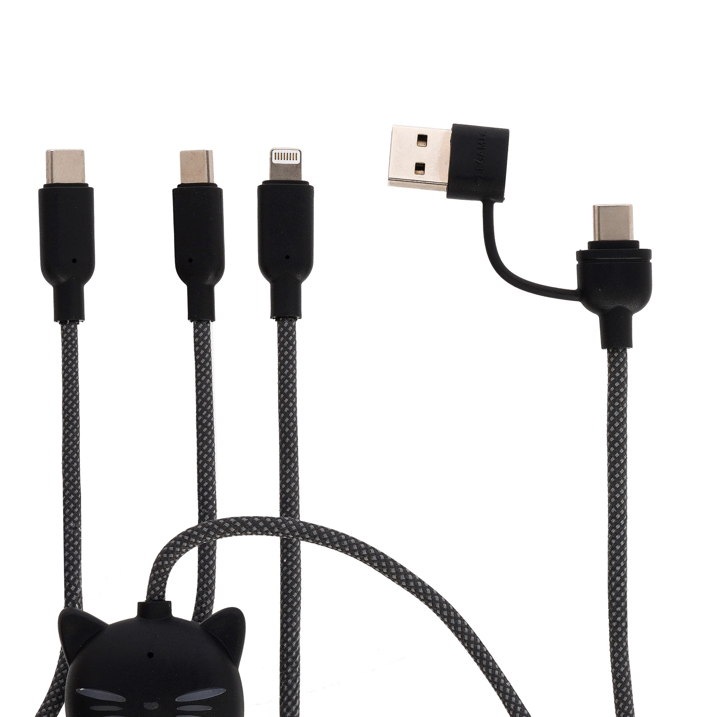 Cable multicarga y sincronización Legami Kitty · Legami · El Corte Inglés