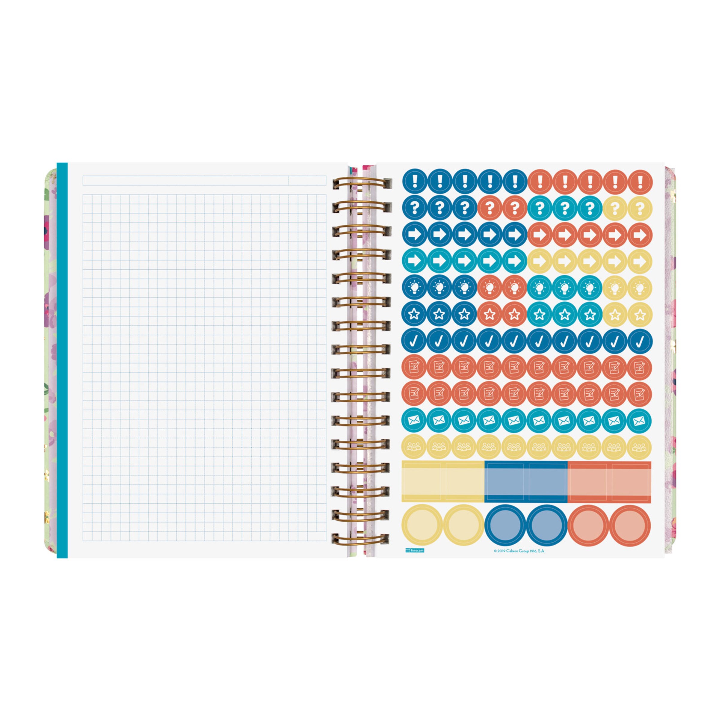 Agenda para el docente curso 2025-2026 Magistral 1/4-155x212 mm semana vista horizontal Lilac ...