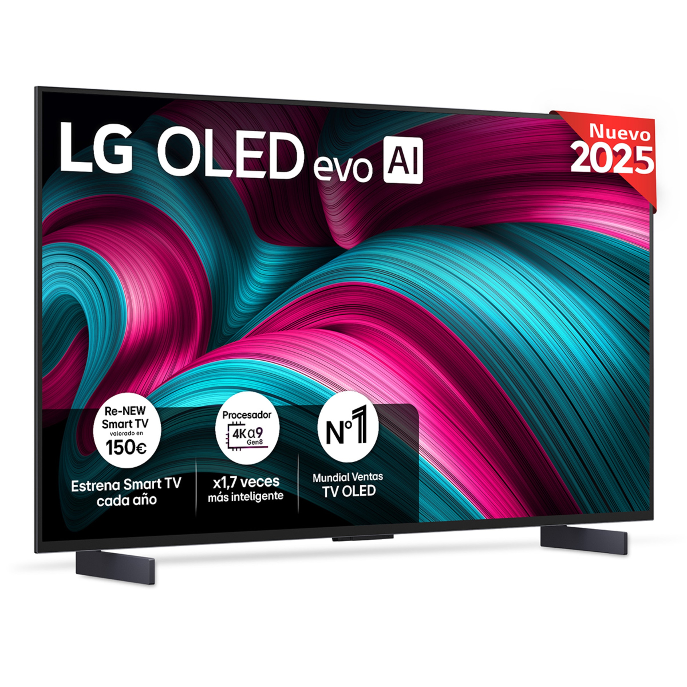 TV OLED evo AI C5 106cm (42") LG OLED42C55LA, Smart TV 4K · LG · El Corte Inglés