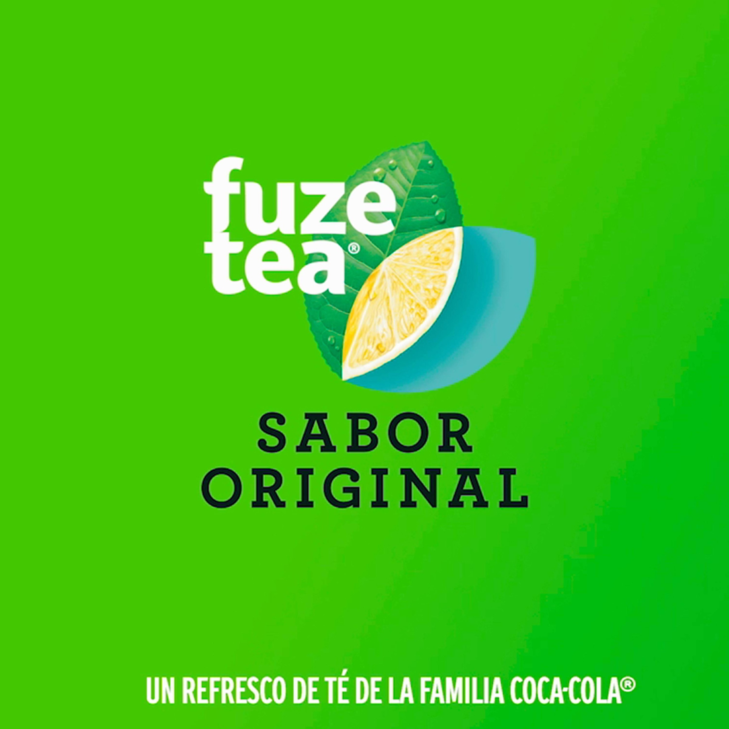 Refresco de té limón sabor original lata 33 cl · FUZE TEA ...