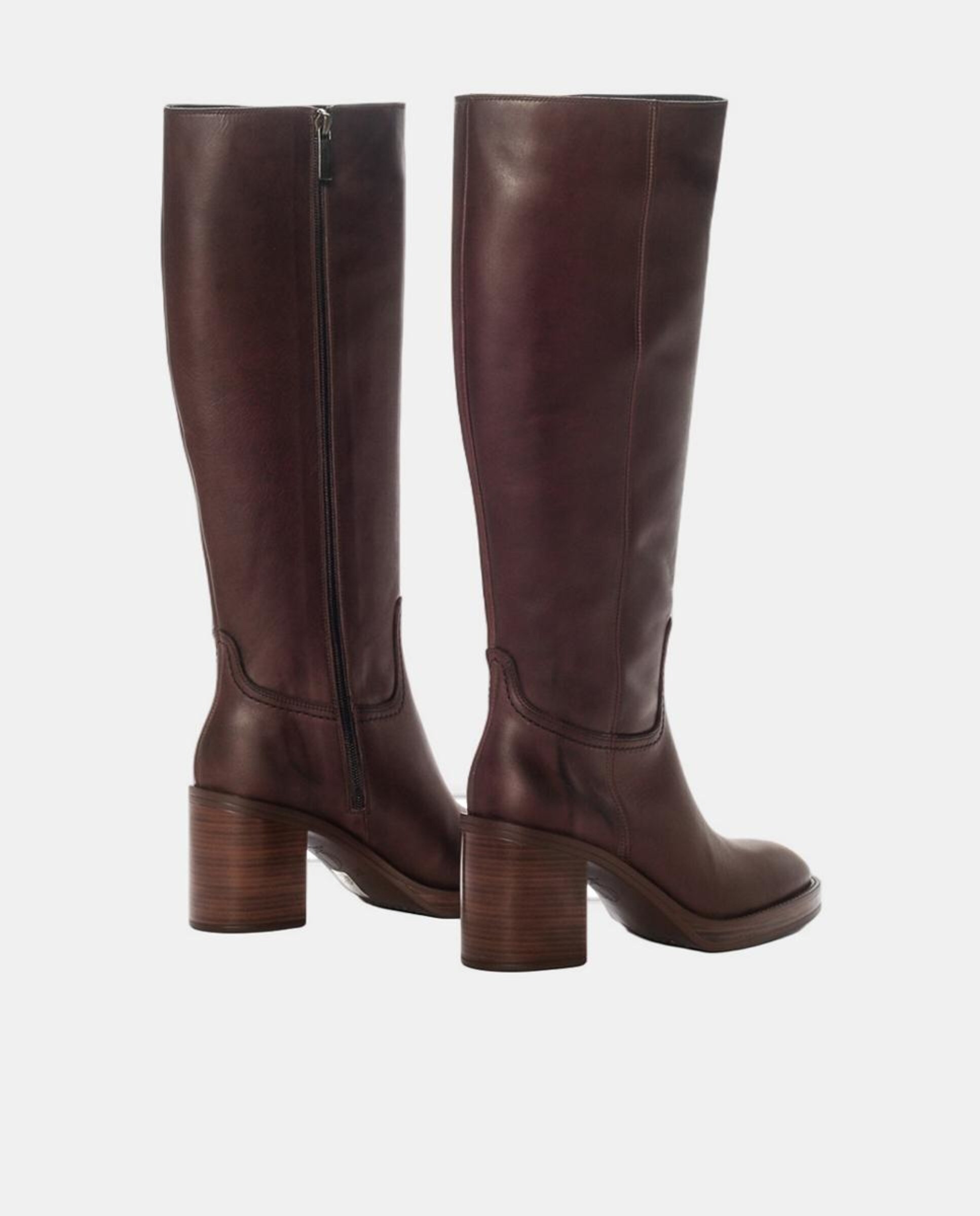 Botas altas Mabel en piel color ébano · Pons Quintana · El Corte Inglés