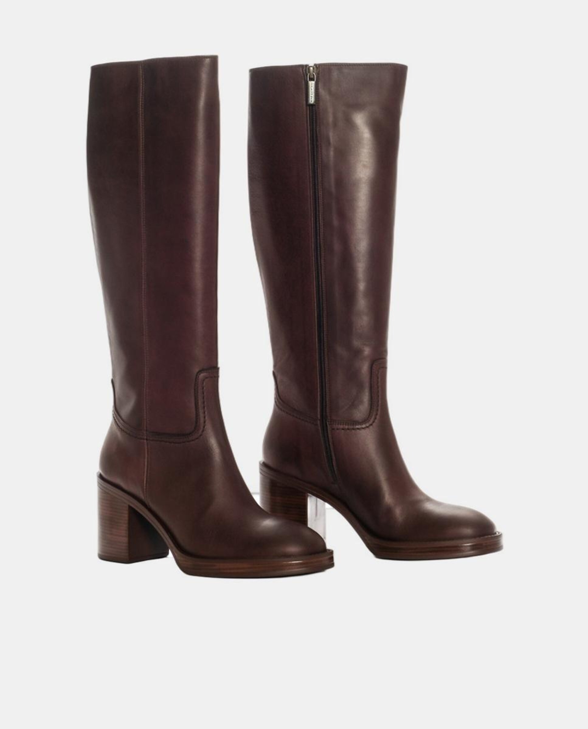 Botas altas Mabel en piel color ébano · Pons Quintana · El Corte Inglés