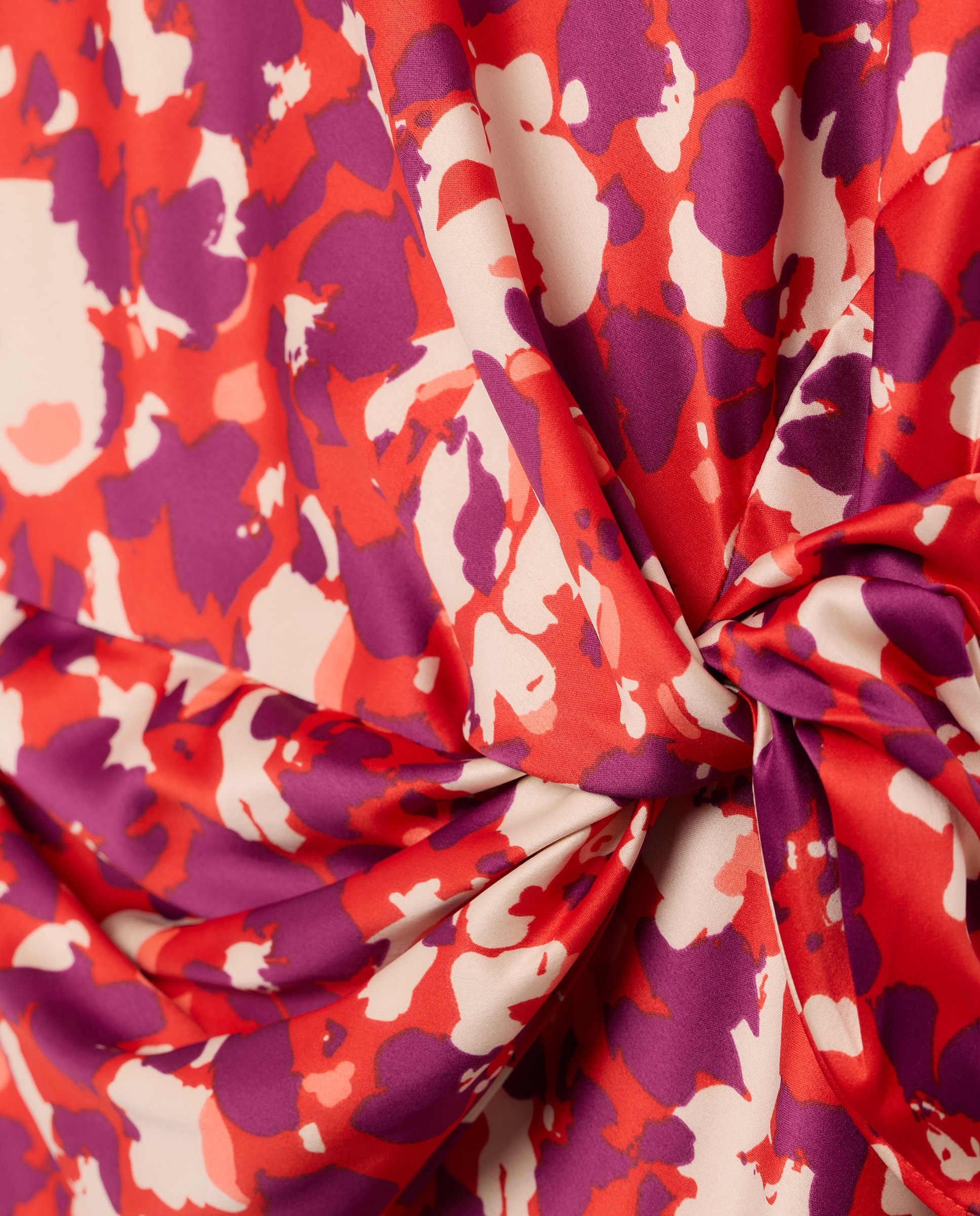 Vestido de manga corta estampado de mujer Rojo Easy Wear · El Corte Inglés