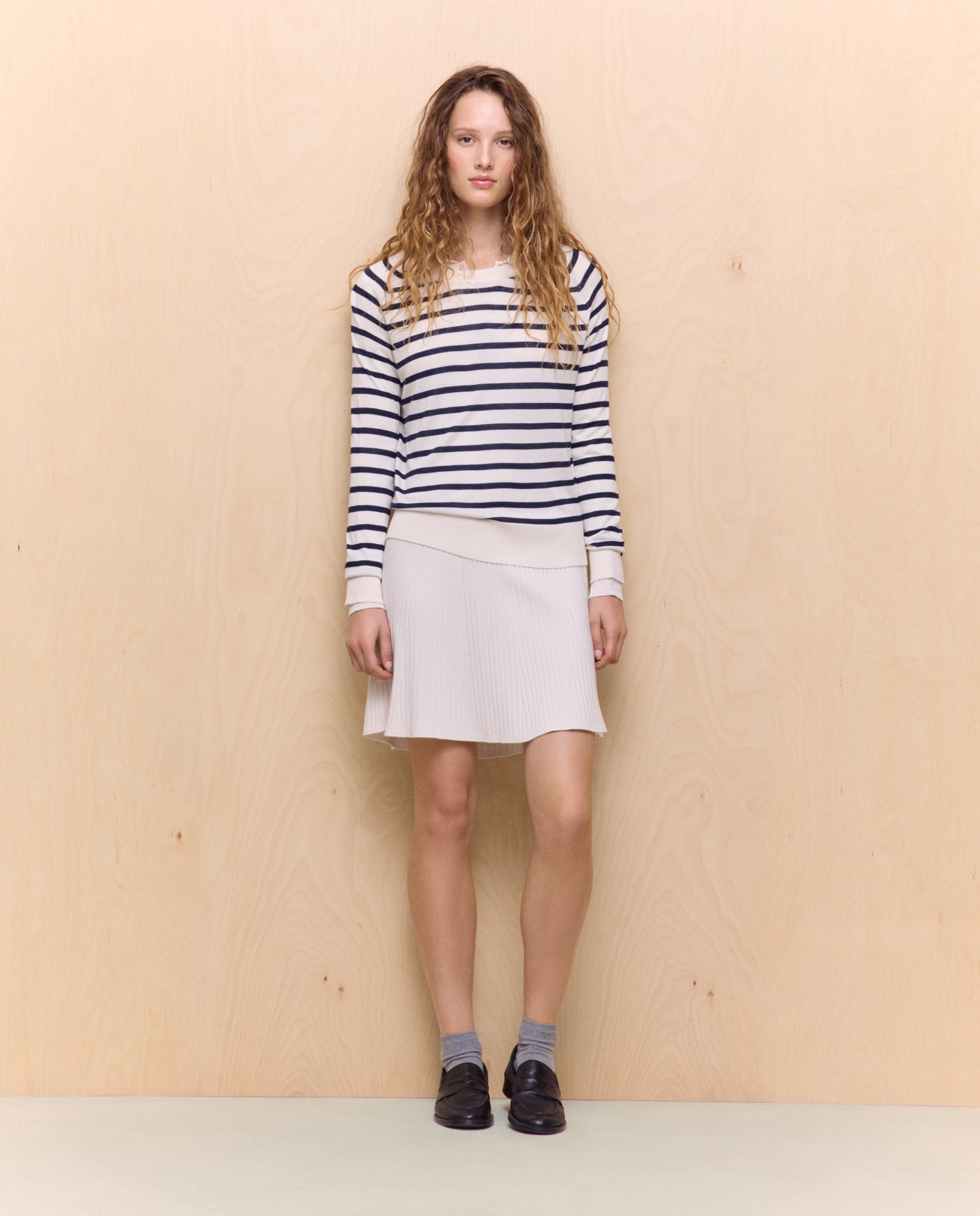 Jersey de viscosa lisa de mujer Blanco Easy Wear · El Corte Inglés