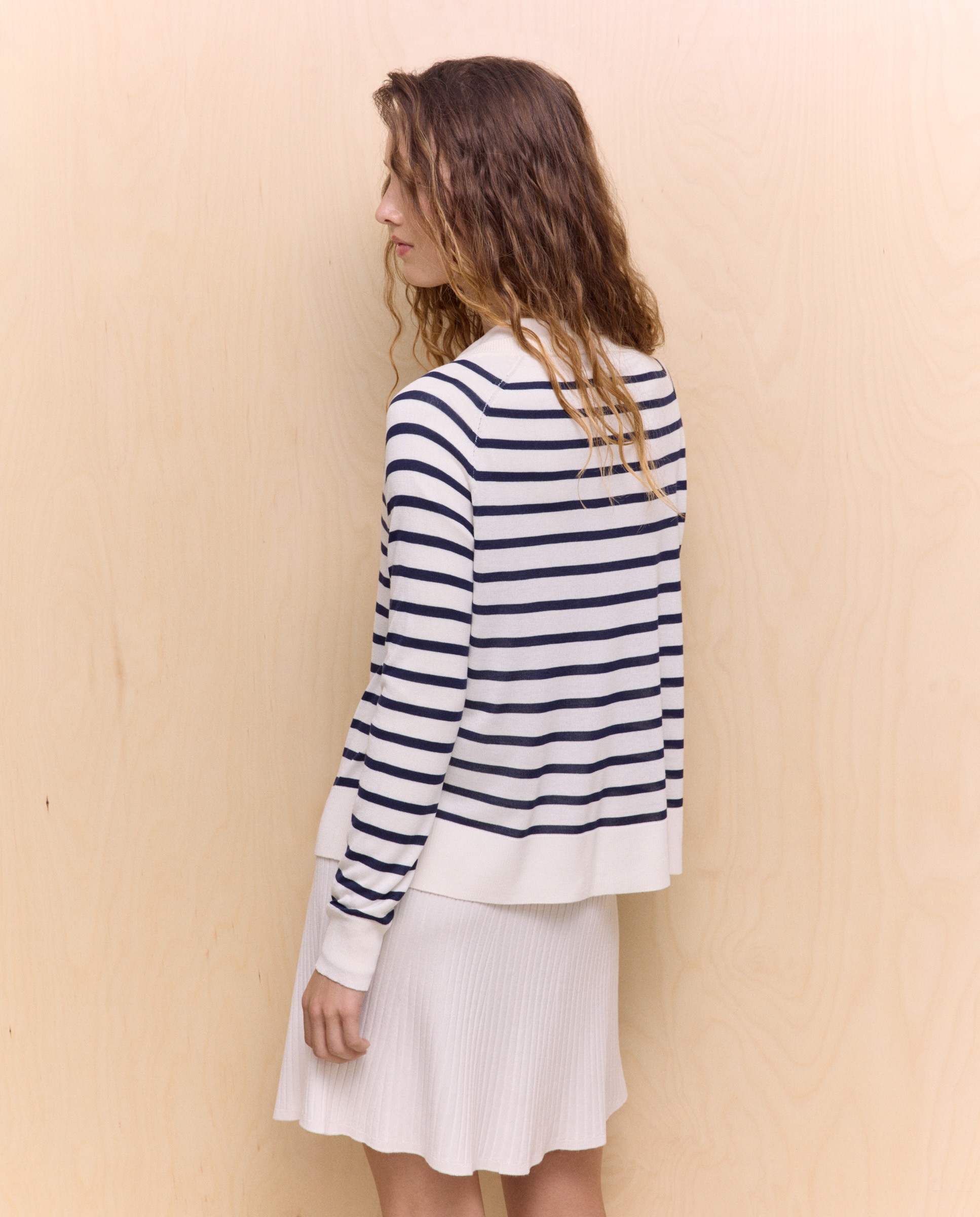 Jersey de viscosa lisa de mujer Blanco Easy Wear · El Corte Inglés