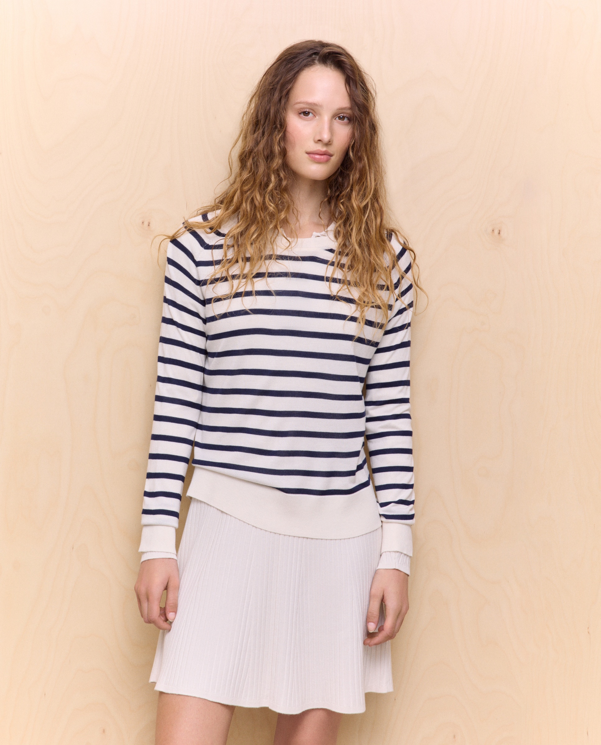 Jersey de viscosa lisa de mujer Blanco Easy Wear · El Corte Inglés