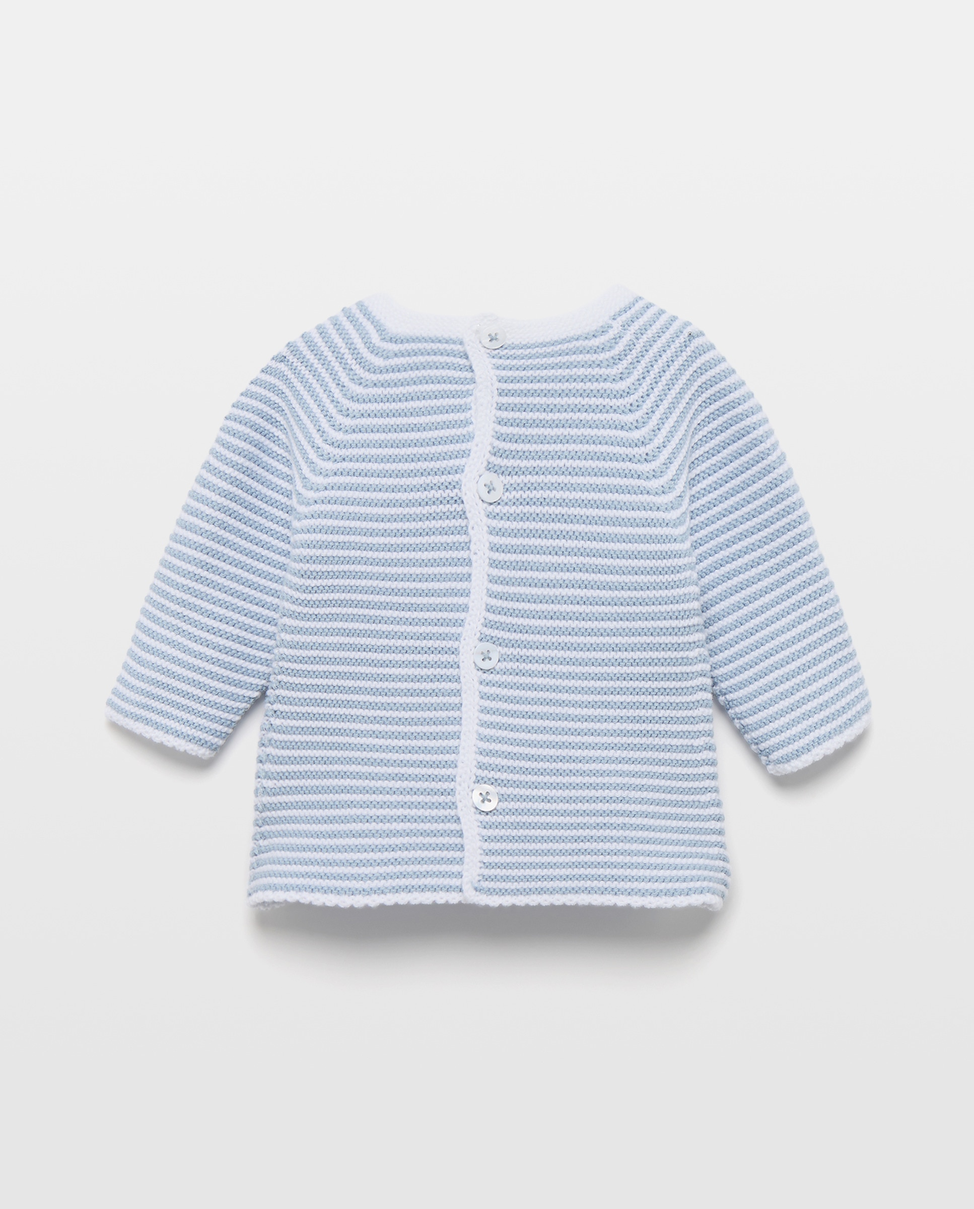 Jersey tricot raya cuello caja de bebé 400 Azul Coconut El Corte Inglés ...