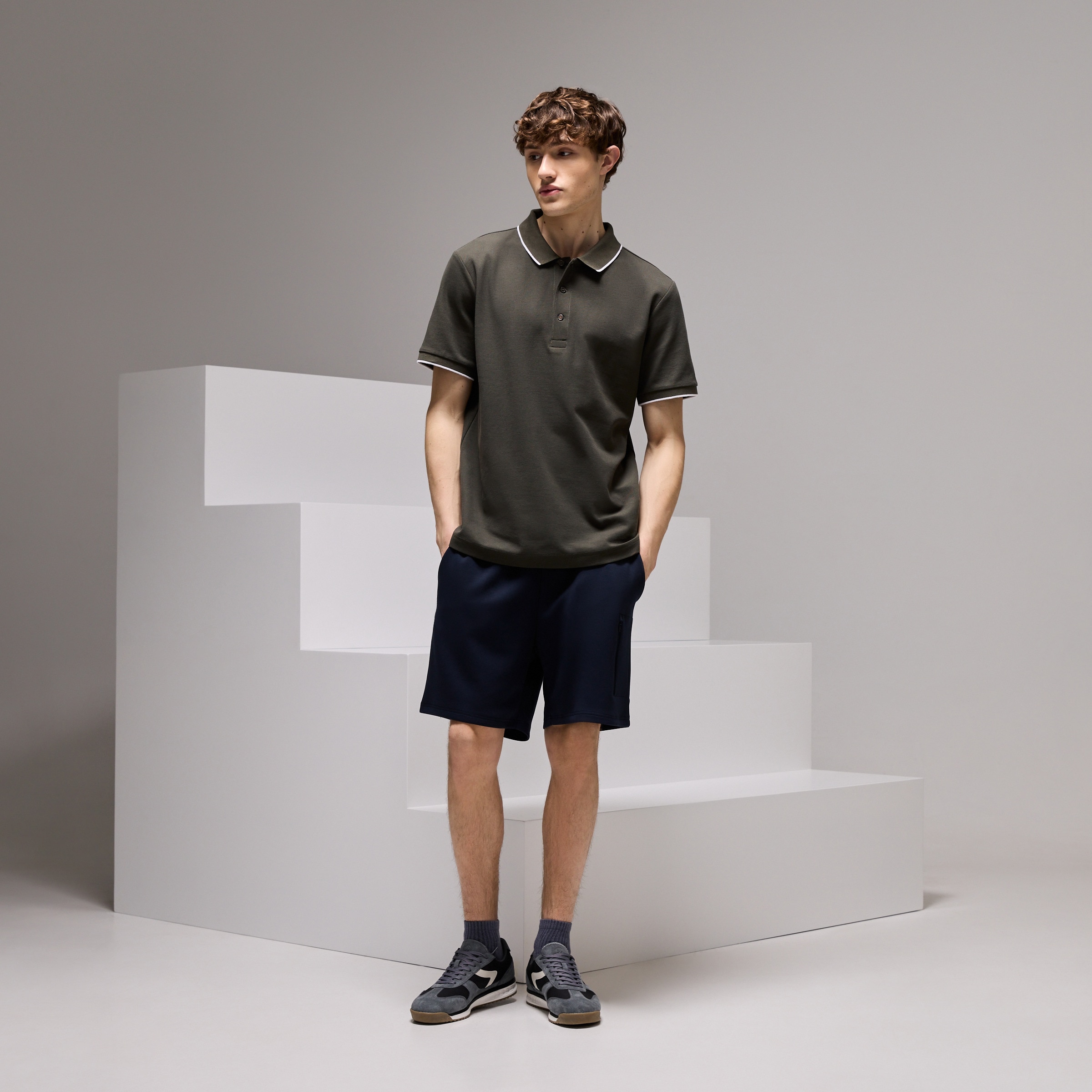 Polo Sportcasual de hombre Boomerang Oliva · El Corte Inglés
