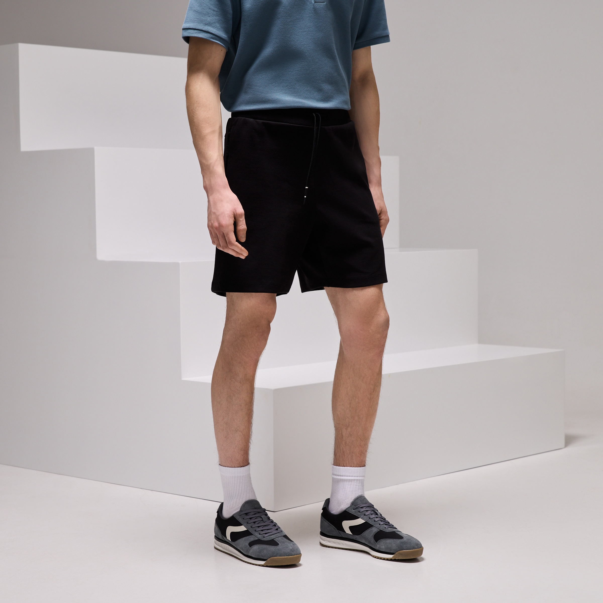 Pantalón corto Sportcasual de hombre Boomerang Negro · El Corte Inglés