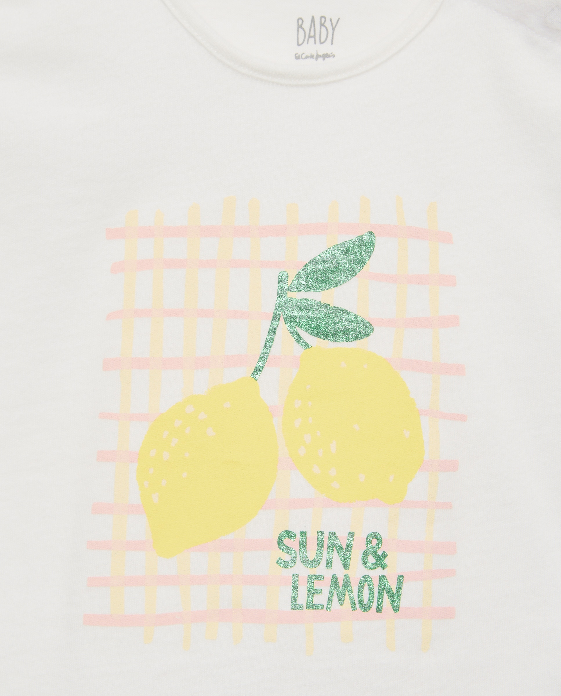 Camiseta print limón y cuadros de bebé · Baby El Corte Inglés · El ...