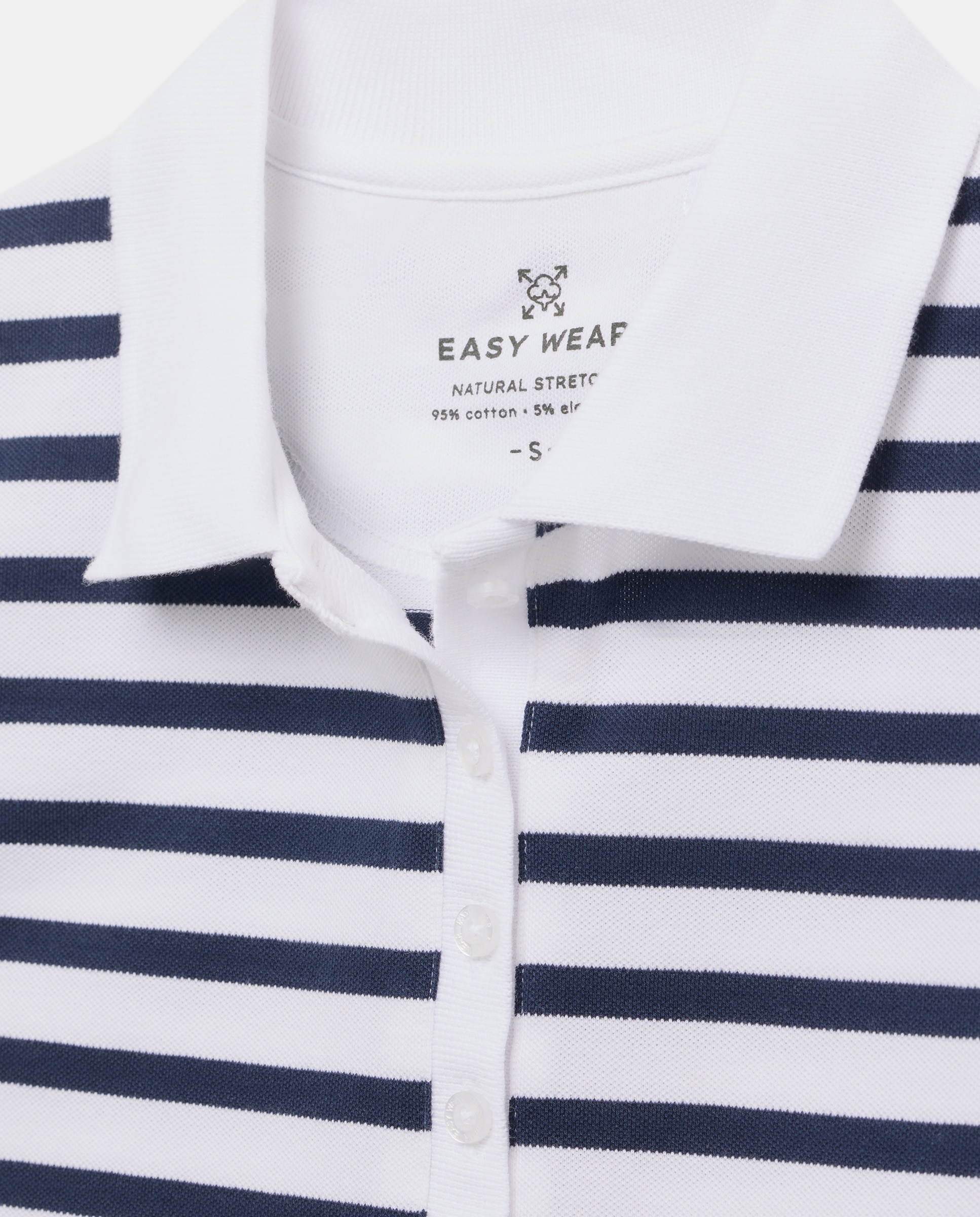 Polo sin mangas estampado de mujer Blanco Easy Wear · El Corte Inglés