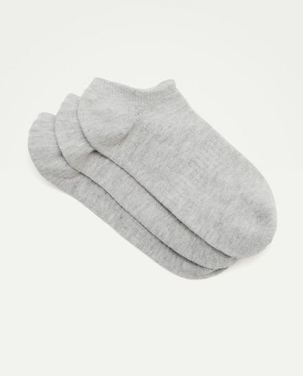 Pack de tres pinkies en color liso Gris Cotton Juice · El Corte Inglés