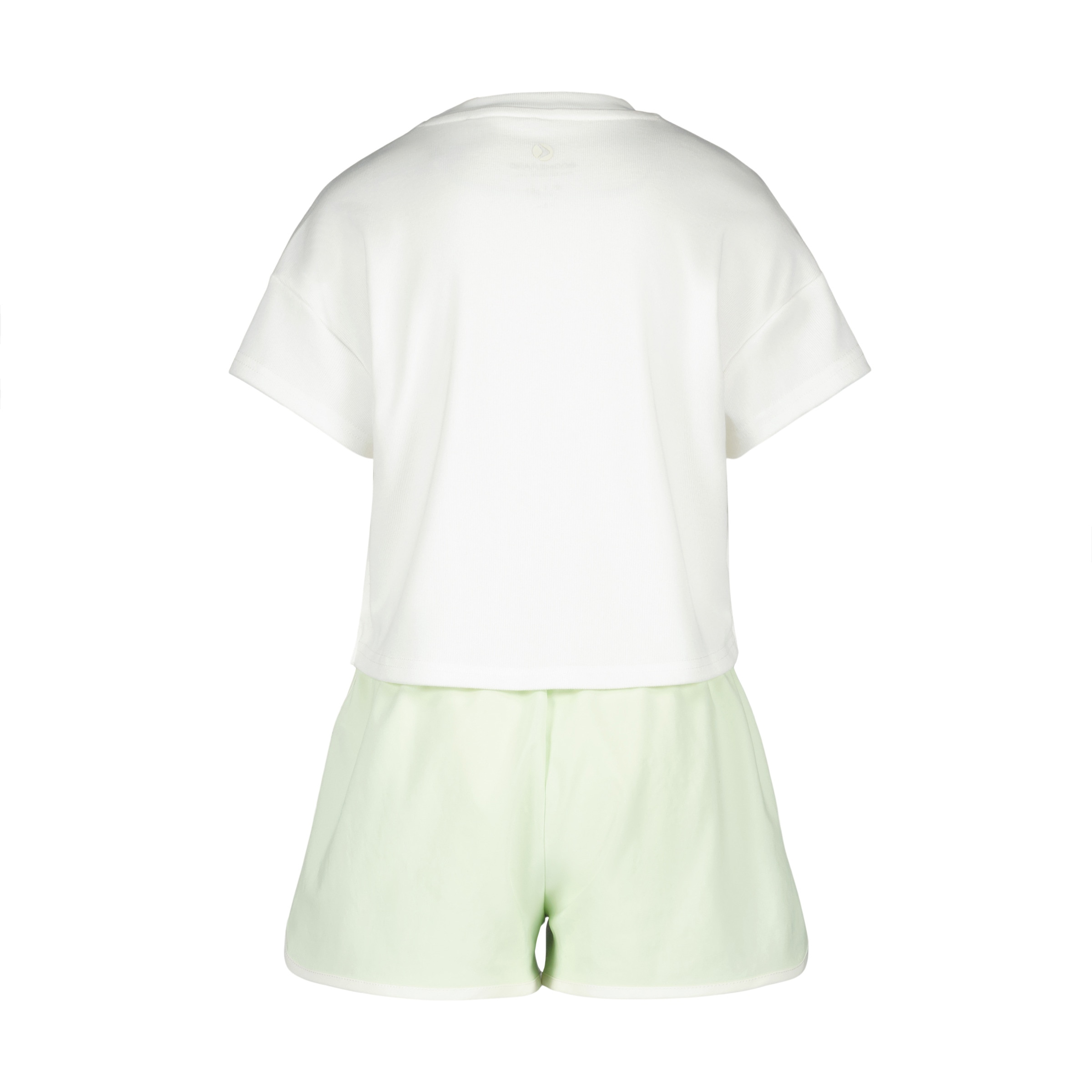 Conjunto camiseta+short Sportcasual de niña Boomerang Blanco · El Corte ...