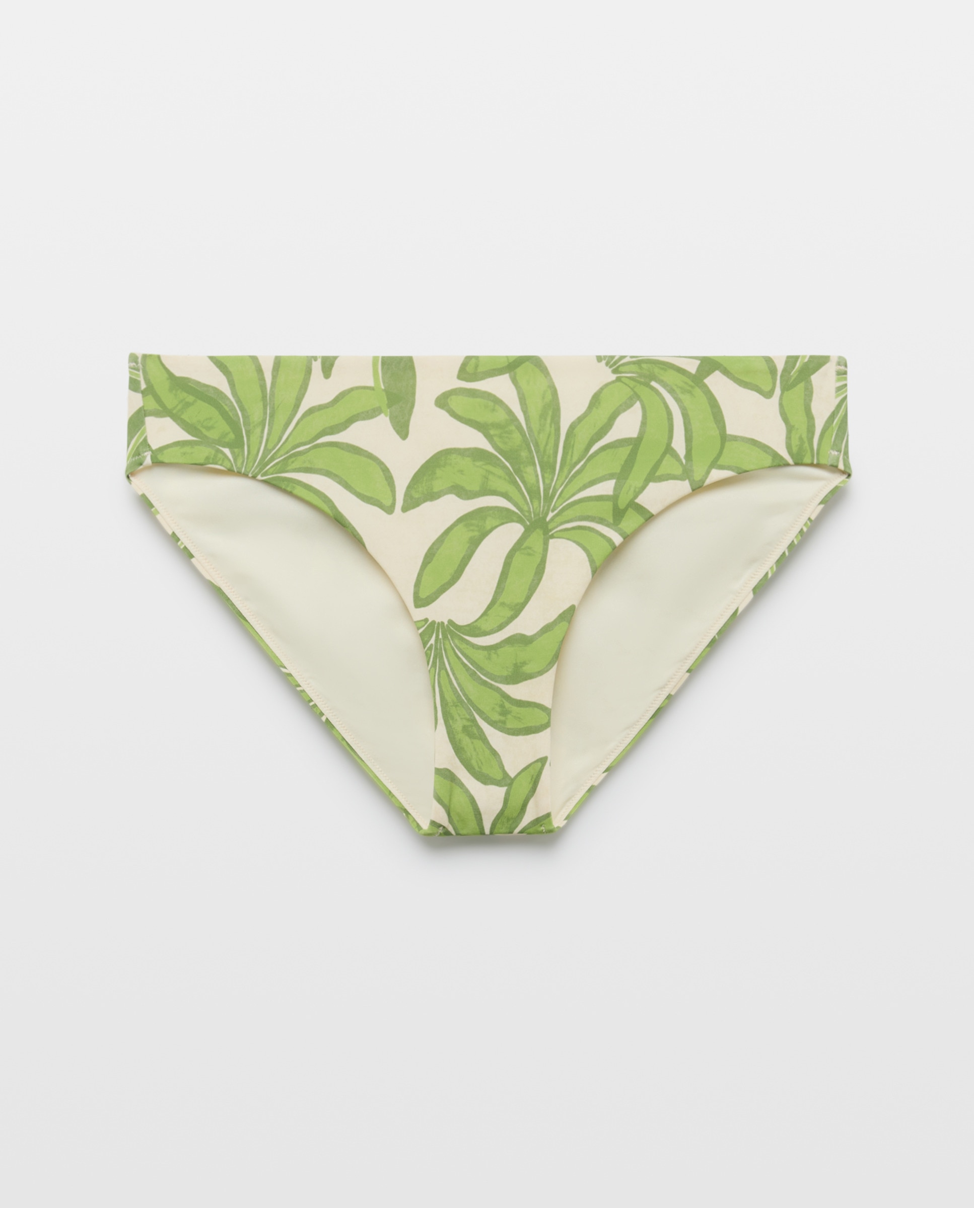 Braga de bikini estampada 6 cm Verde Énfasis · El Corte Inglés