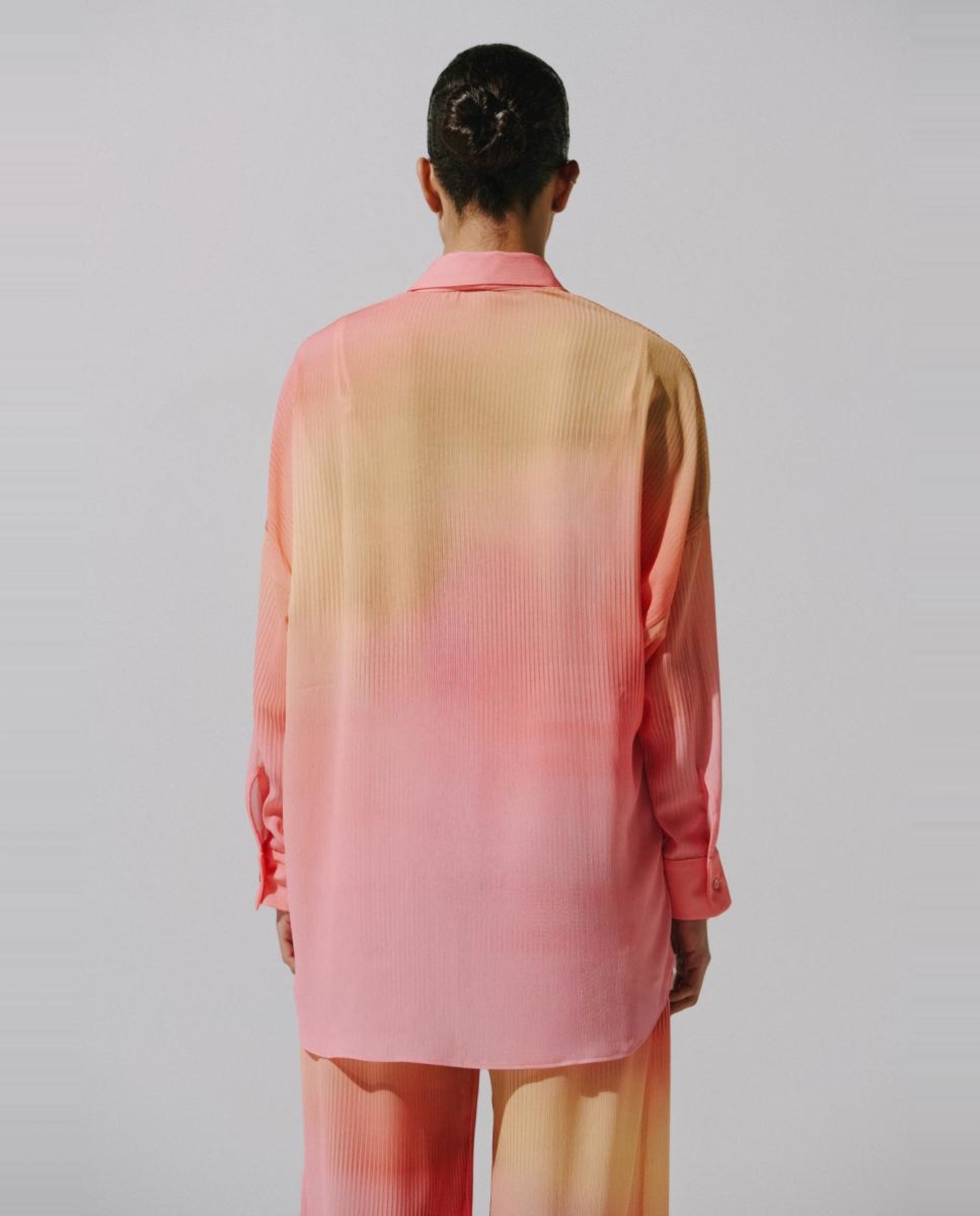 Camisa bicolor mujer Naranja Baobab · El Corte Inglés